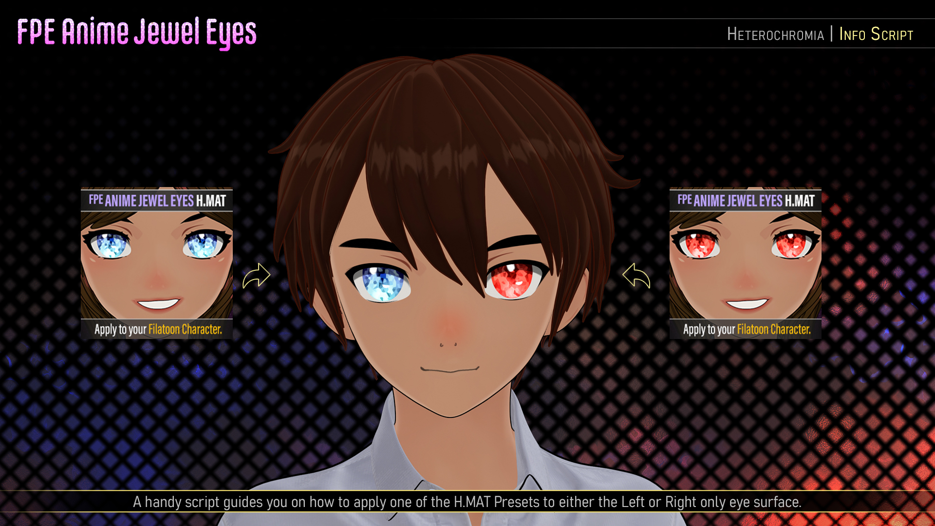 FPE Anime Jewel Eyes for Genesis 9 | Daz 3D