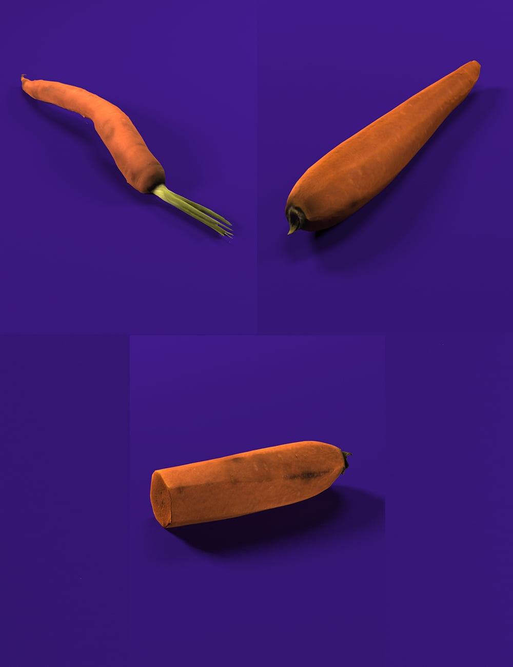 Cutting Carrots Props and Poses for Genesis 9 | Daz 3D