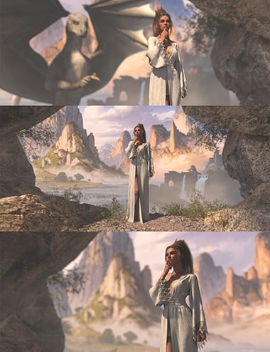 Quick Fantasy Vignette 2 | Daz 3D
