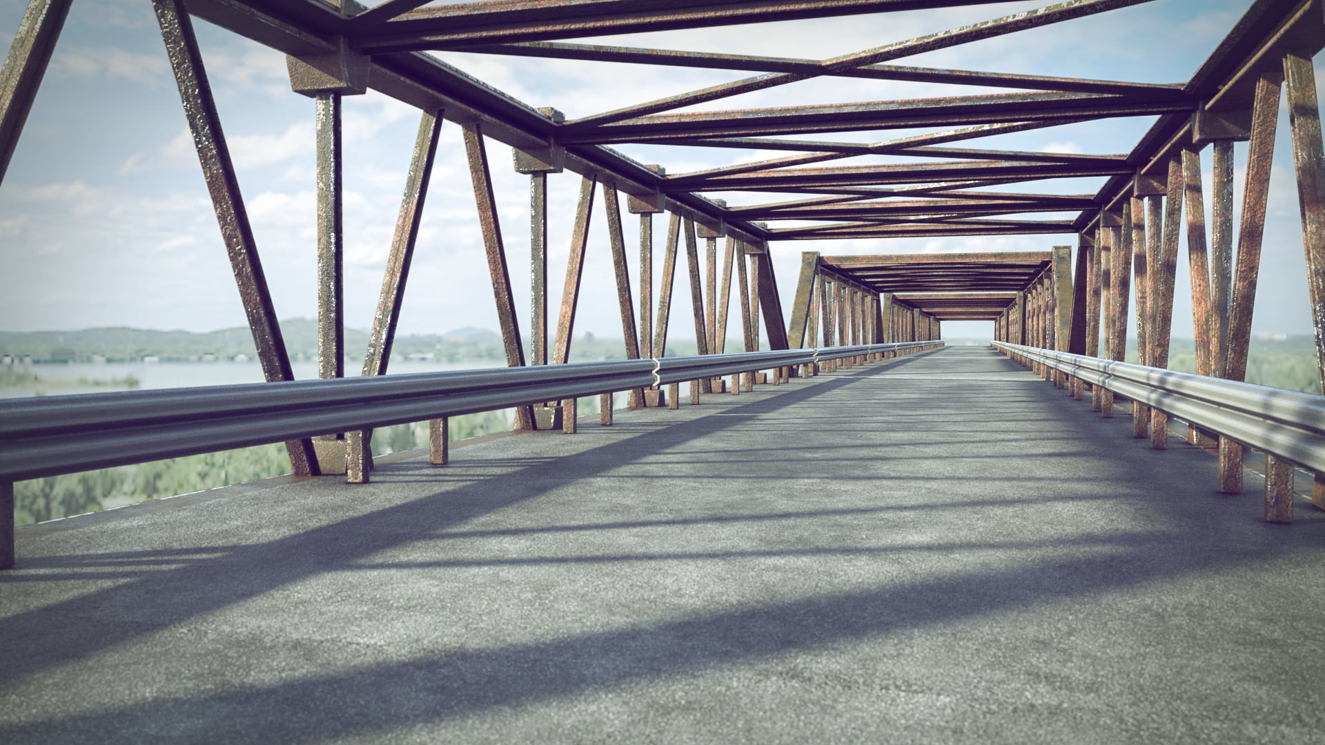 Under Bridge Hiding Ground | Daz 3D