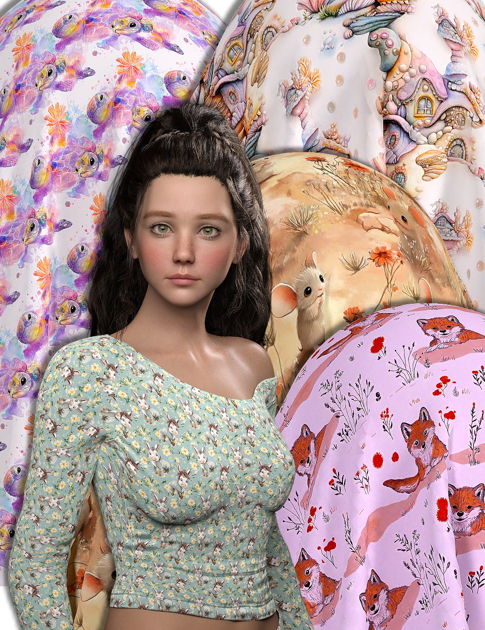 L3D Kid Mix Shader MR | Daz 3D