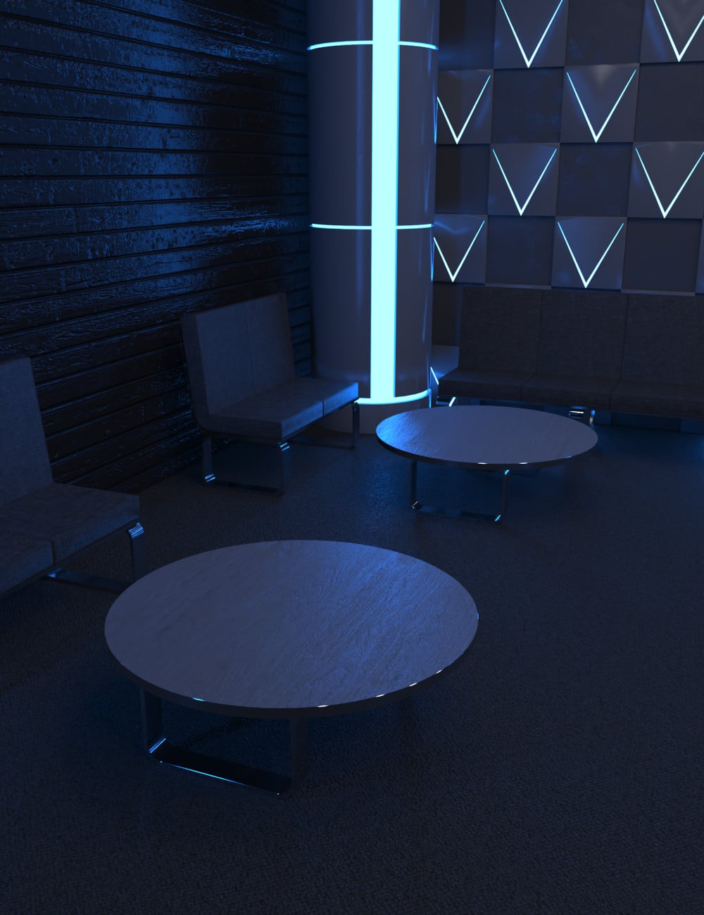 VIP Room Vignette ⋆ Freebies Daz 3D