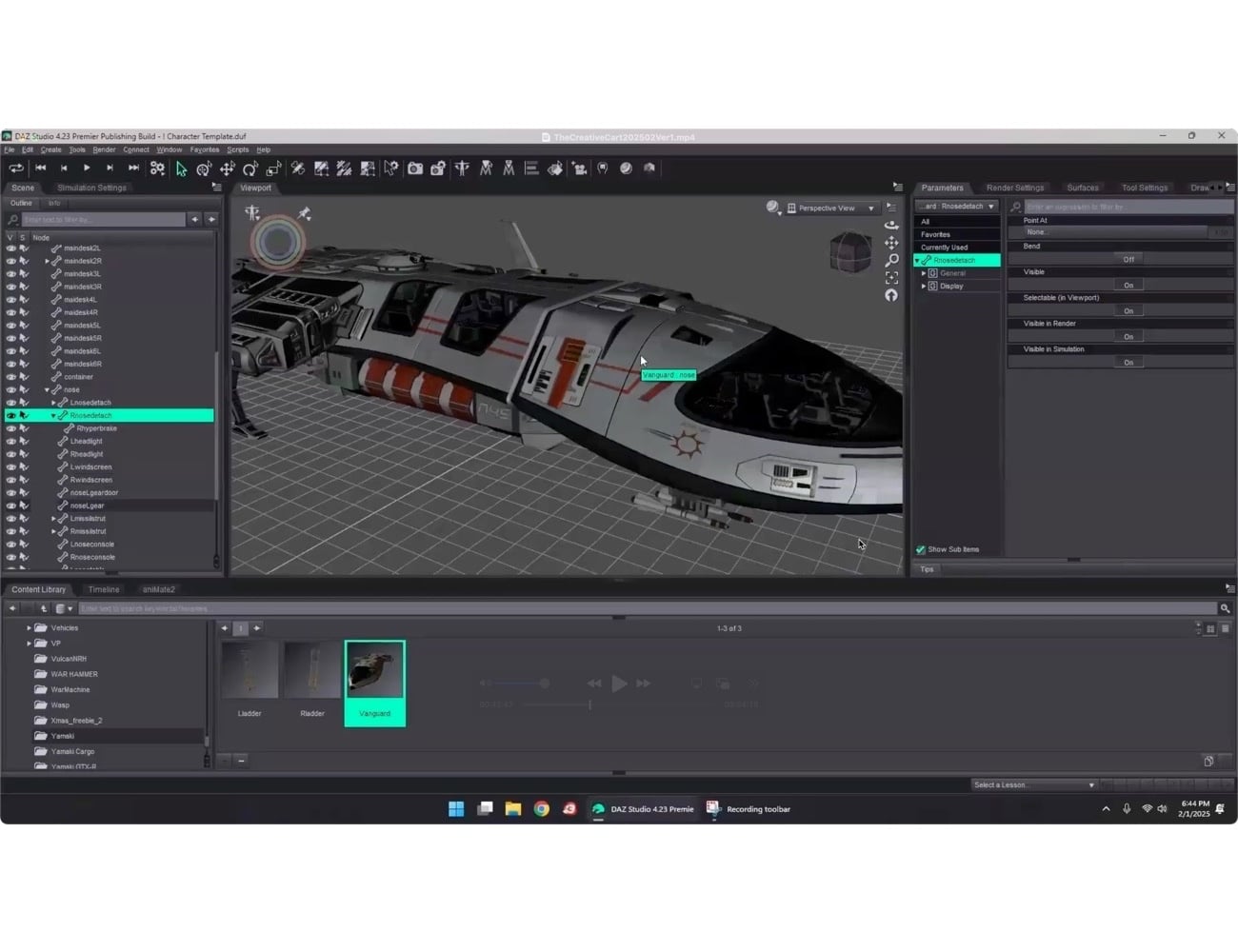 The Creative Cart: Kibarreto and a Distant Future | Daz 3D