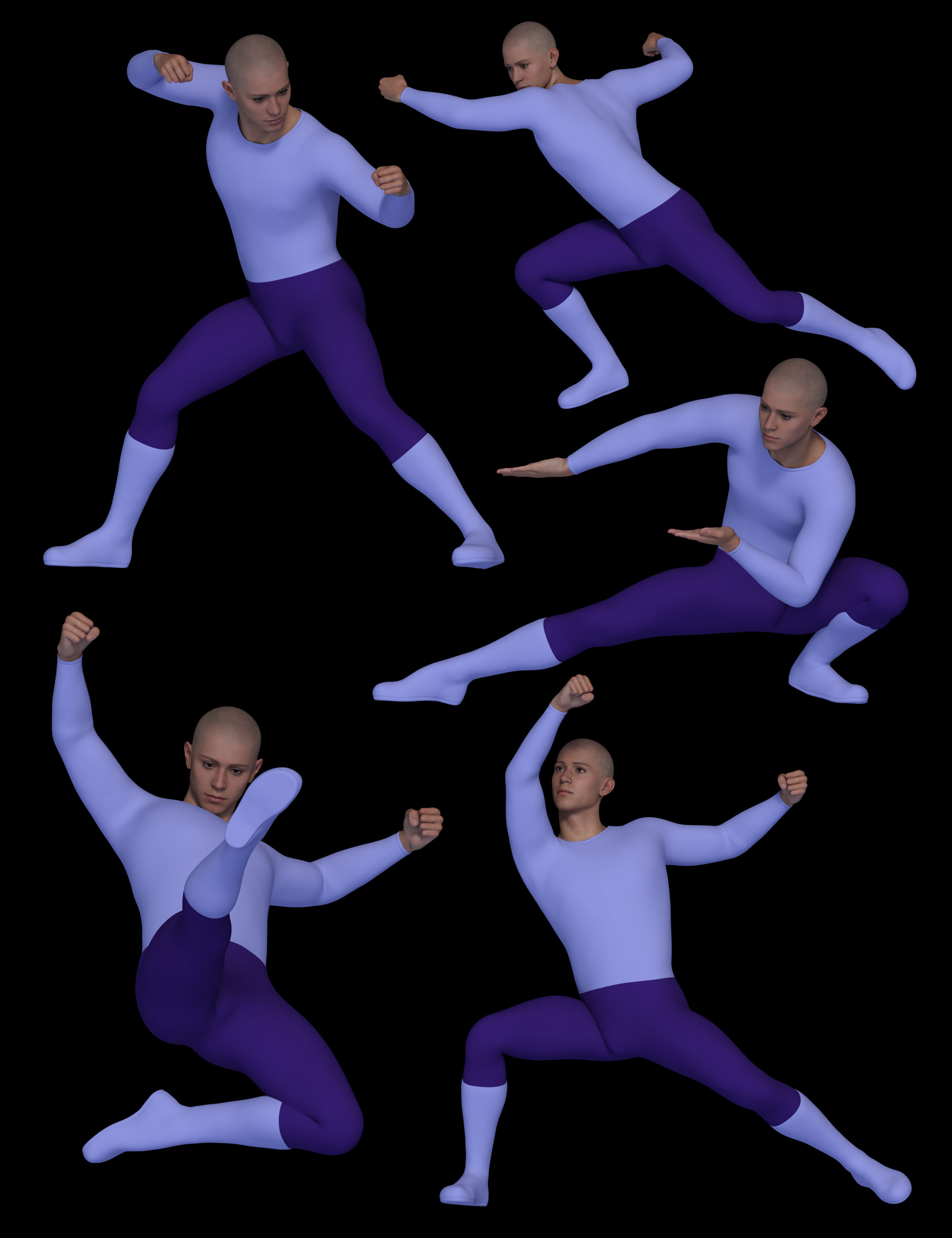 MightyMite Poses 007 for Genesis 9 | Daz 3D