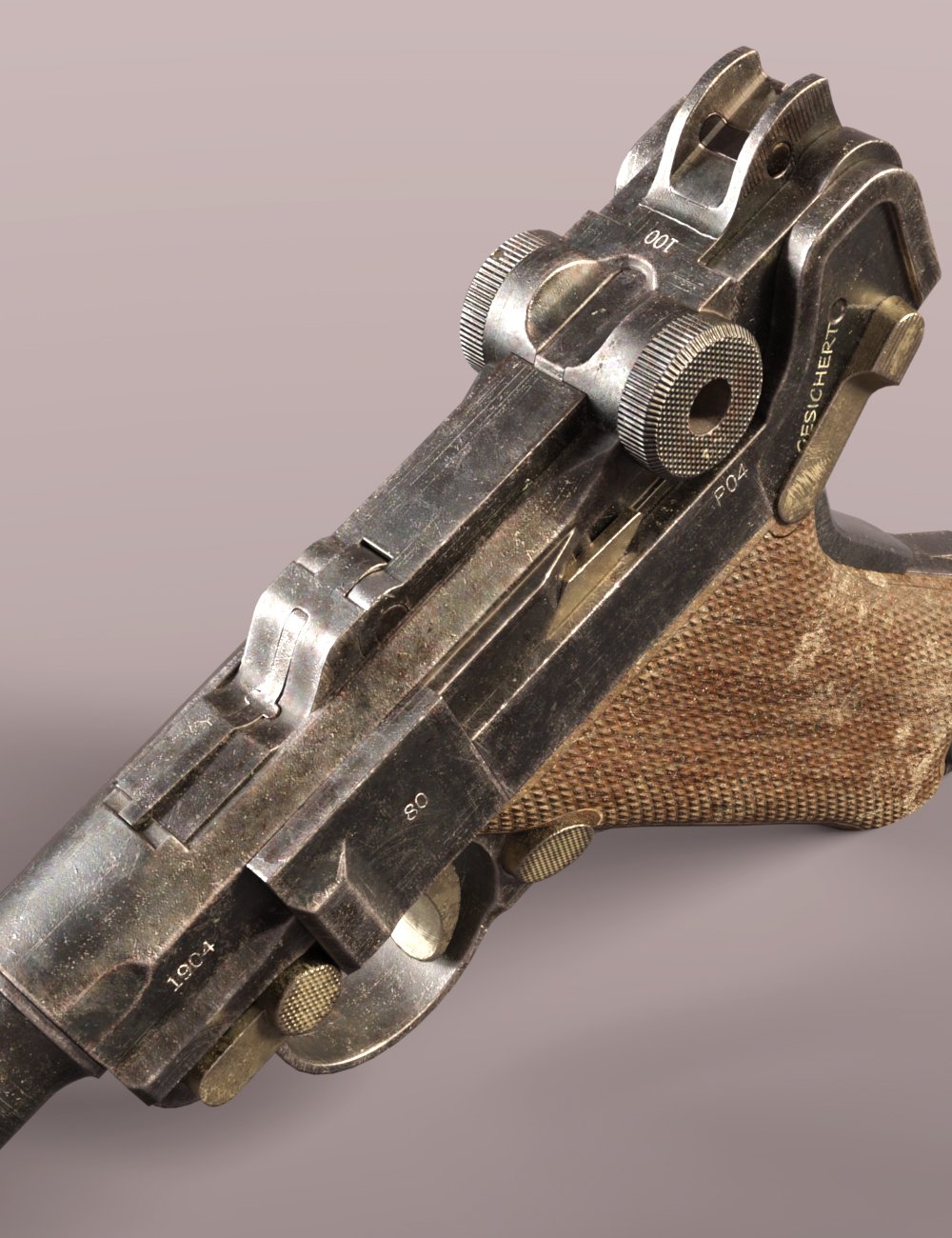 FN Vintage Gun | Daz 3D