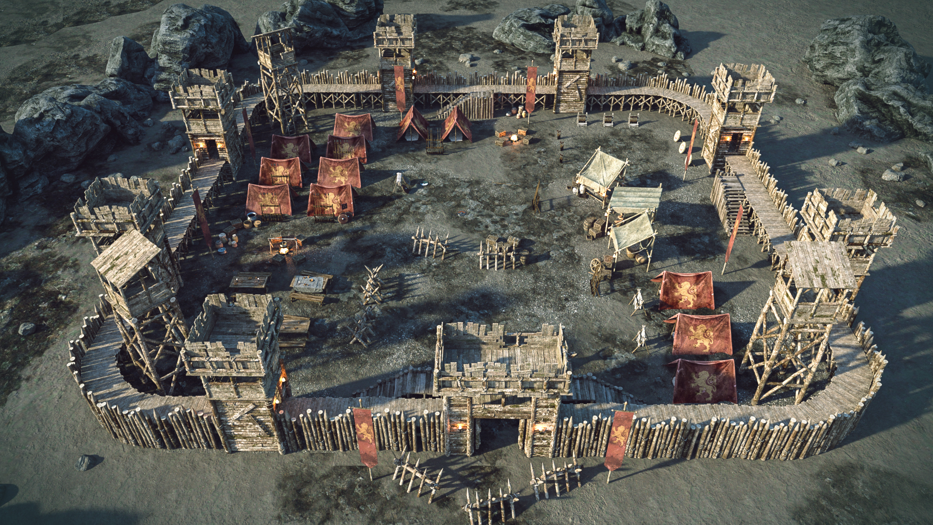 Medieval War Camp ⋆ Freebies Daz 3D