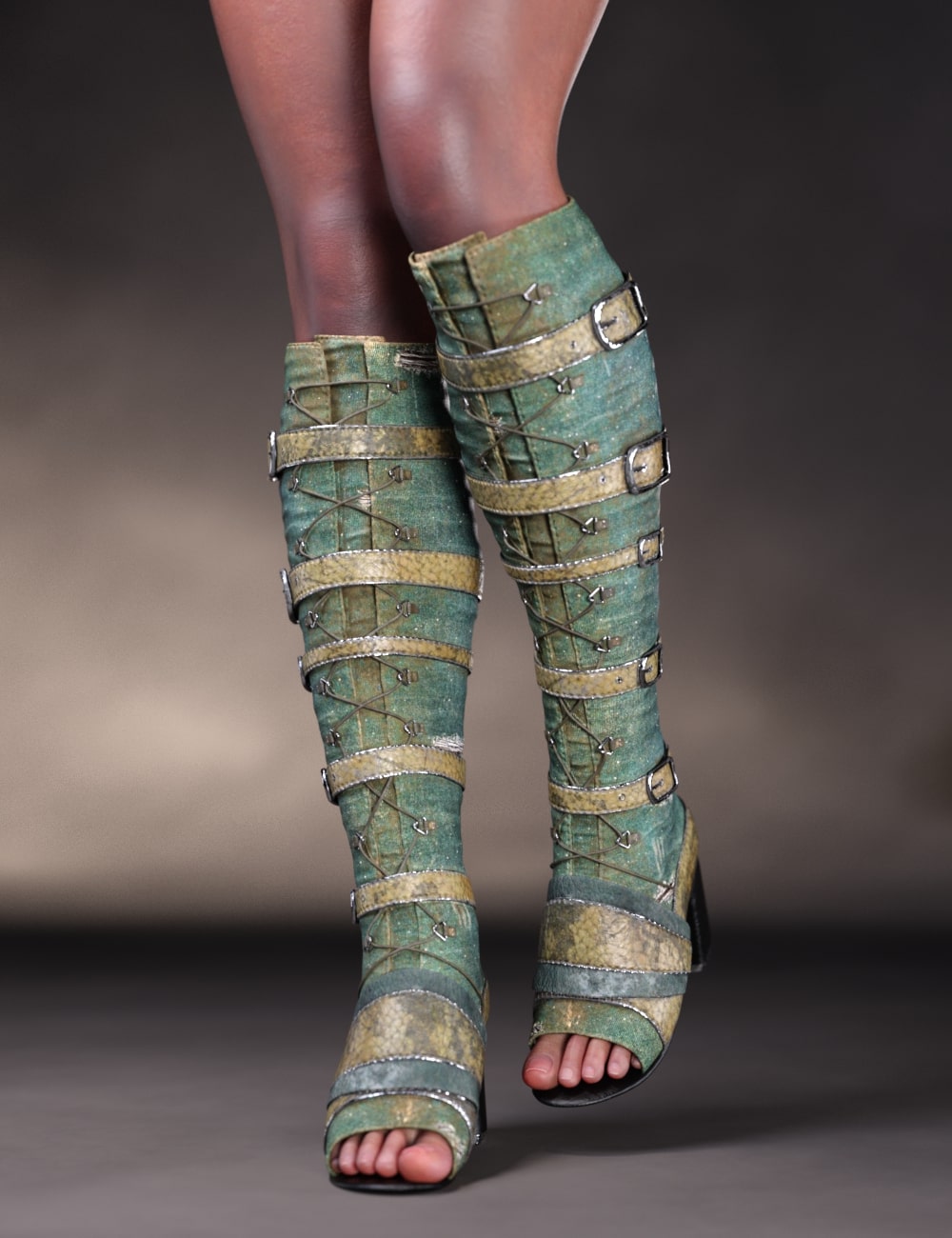 CB Maeriel Boots Denim Texture Expansion | Daz 3D