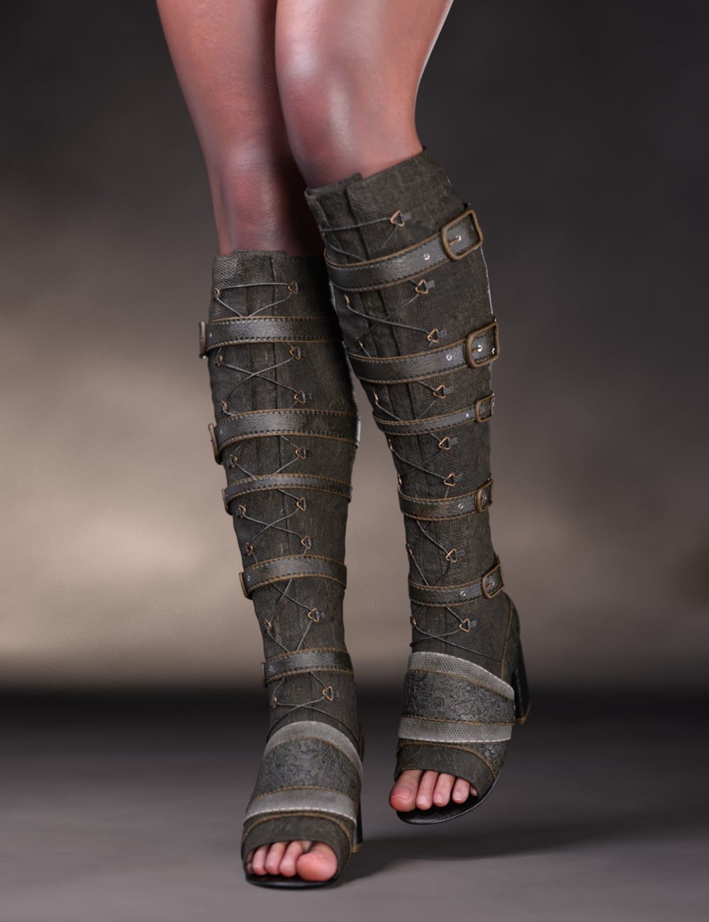 CB Maeriel Boots Fabric Texture Expansion | Daz 3D