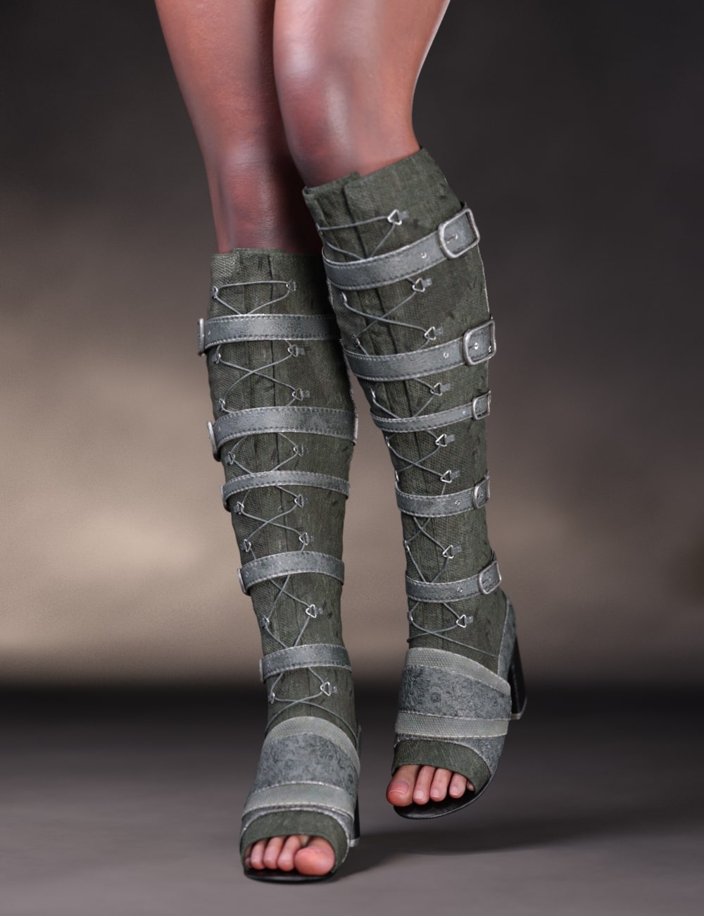 CB Maeriel Boots Fabric Texture Expansion | Daz 3D