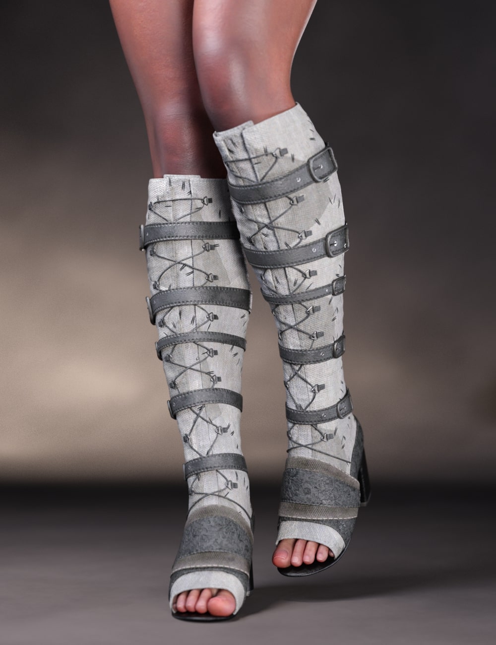 CB Maeriel Boots Fabric Texture Expansion | Daz 3D