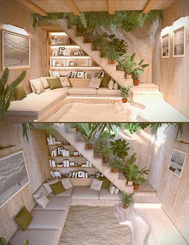 SPB03 Secret Corner | Daz 3D