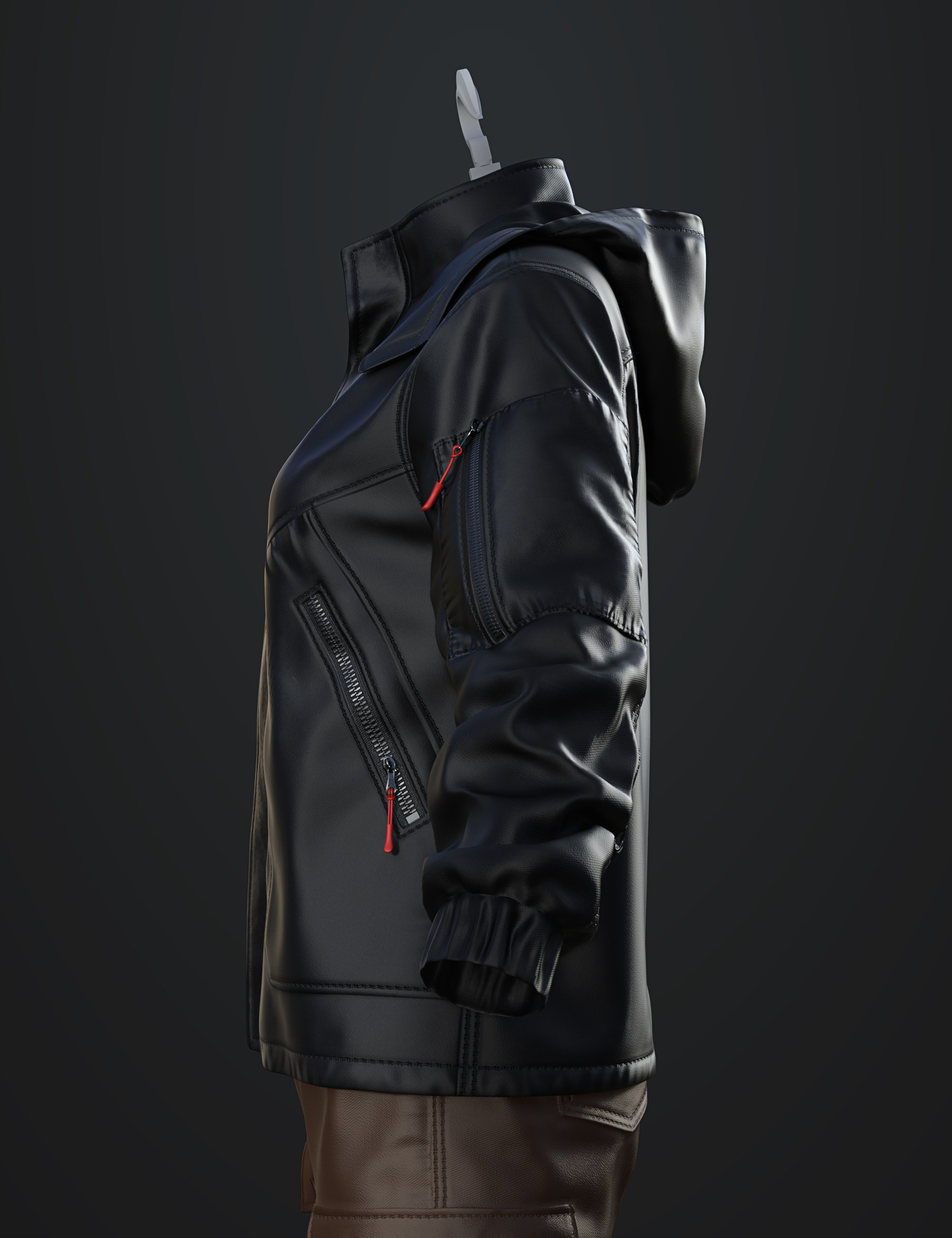dForce SU Outdoor Jacket Set for Genesis 9, 8.1, and 8 Female | Daz 3D