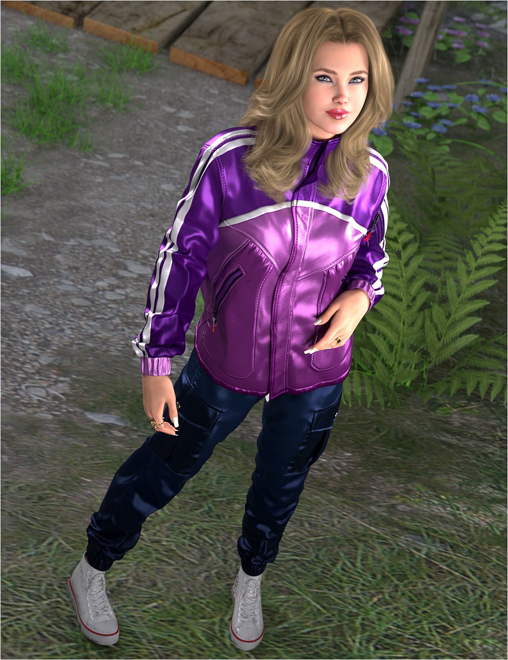 Outward Textures for dForce SU Outdoor Jacket Set | Daz 3D