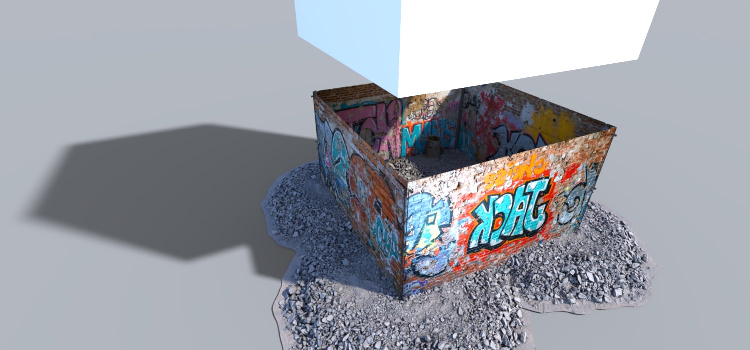 Quick Graffiti Vignette | Daz 3D