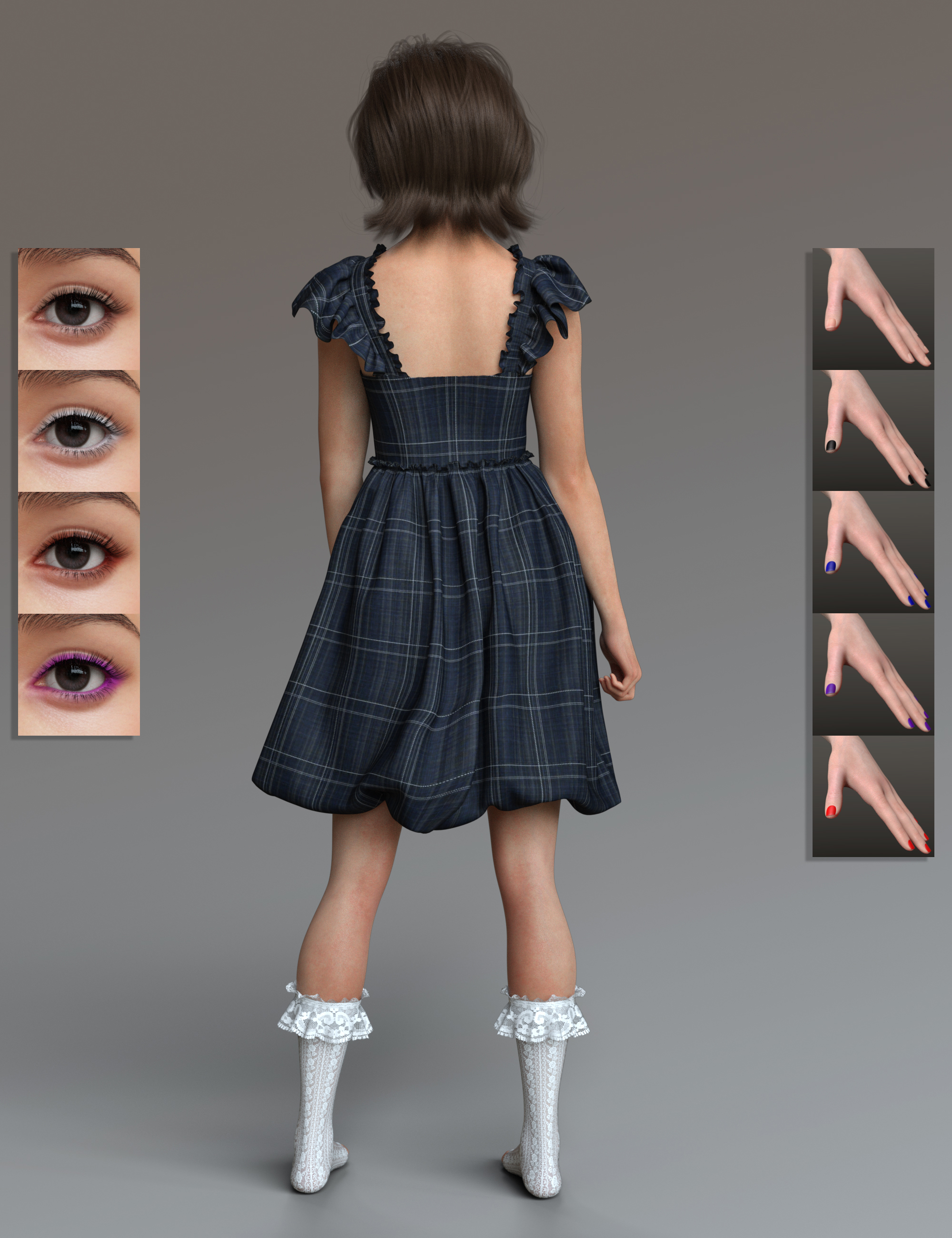 MB Wendee Hair and MB Wendee for Genesis 9 Feminine | Daz 3D