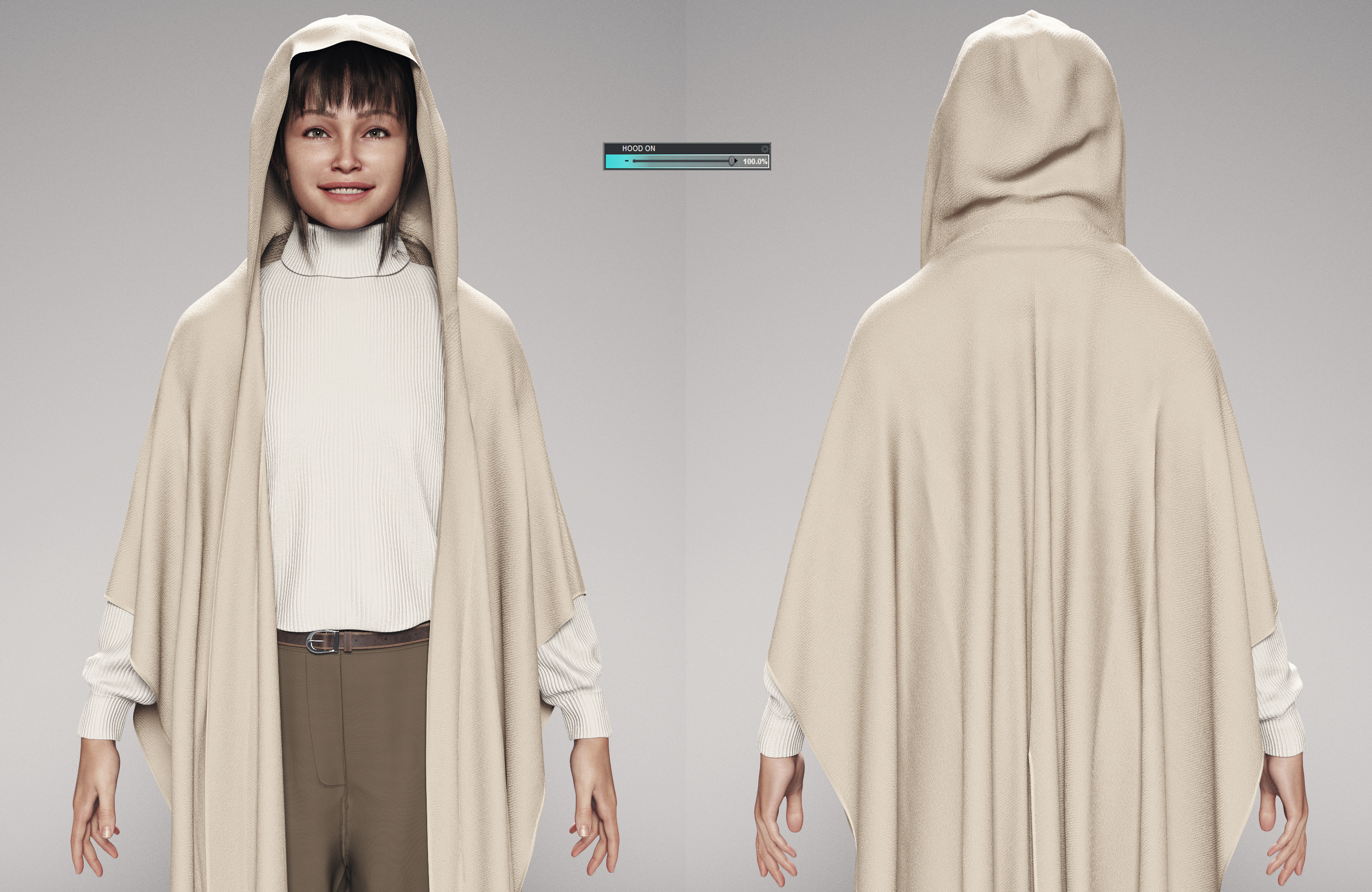 dForce Casual Elegance Outfit for Genesis 9 | Daz 3D
