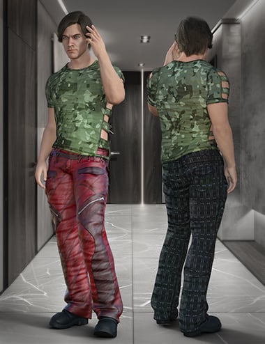 T-Pack PantZ05 Texture Add-on | Daz 3D