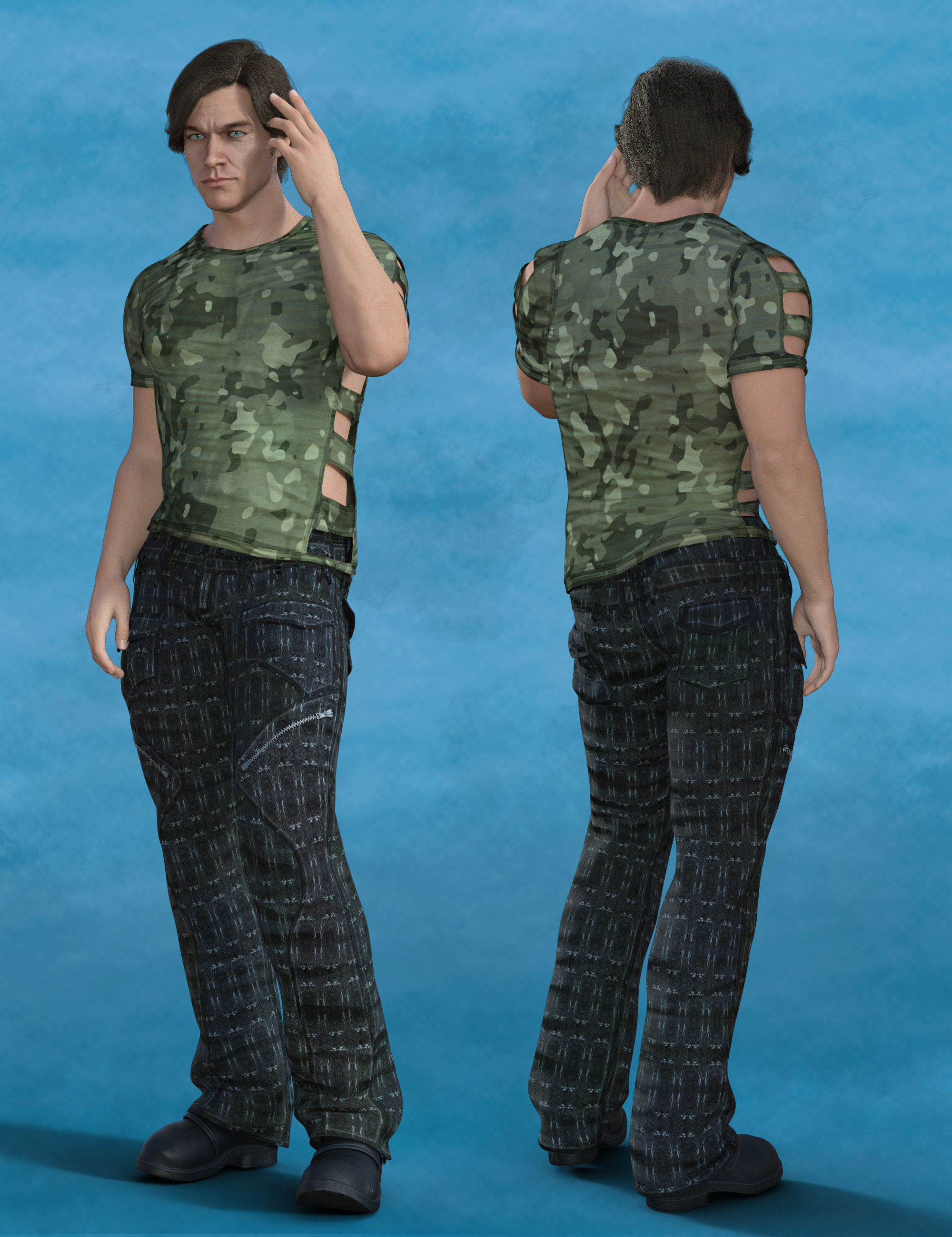 T-Pack PantZ05 Texture Add-on | Daz 3D