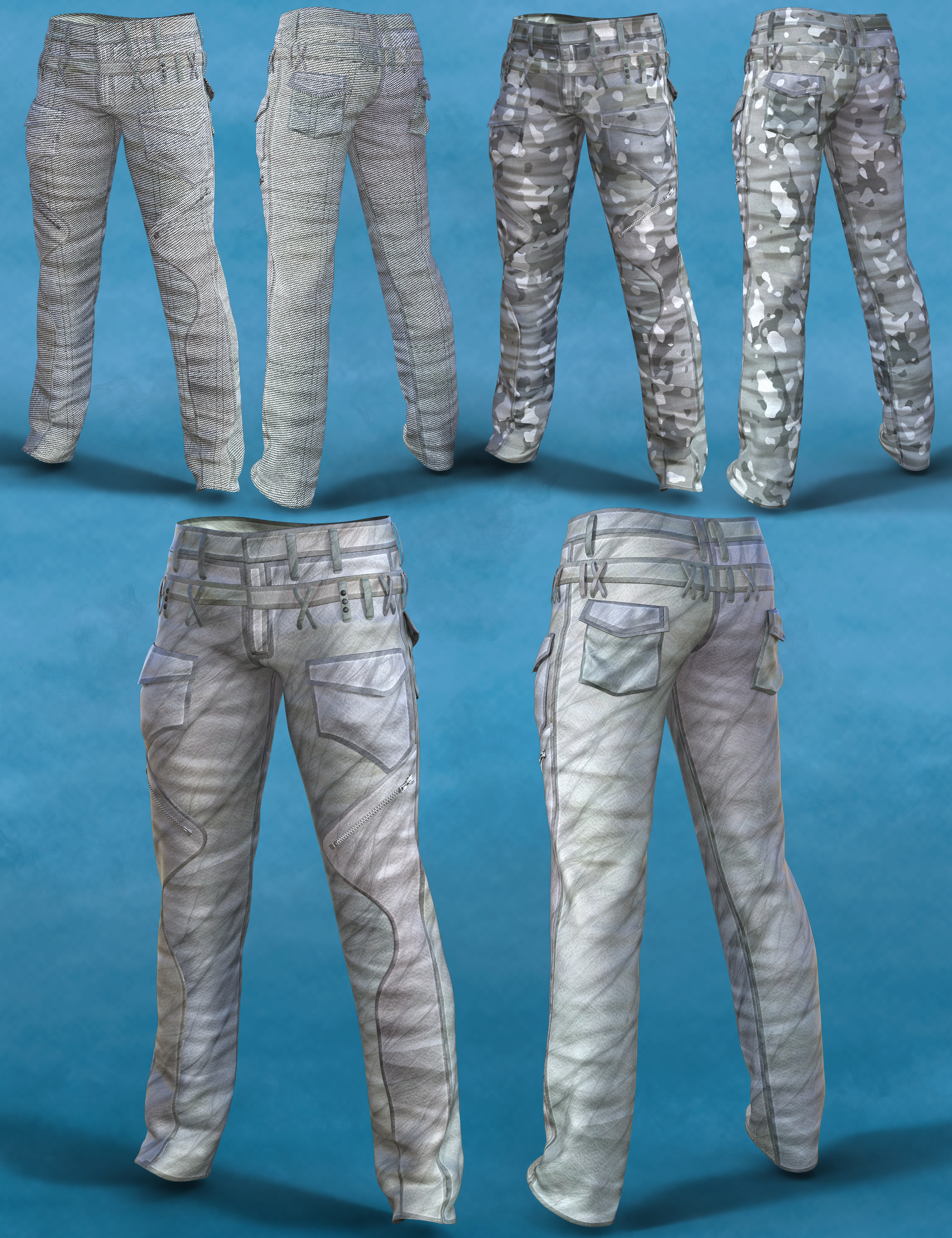 T-Pack PantZ05 Texture Add-on | Daz 3D
