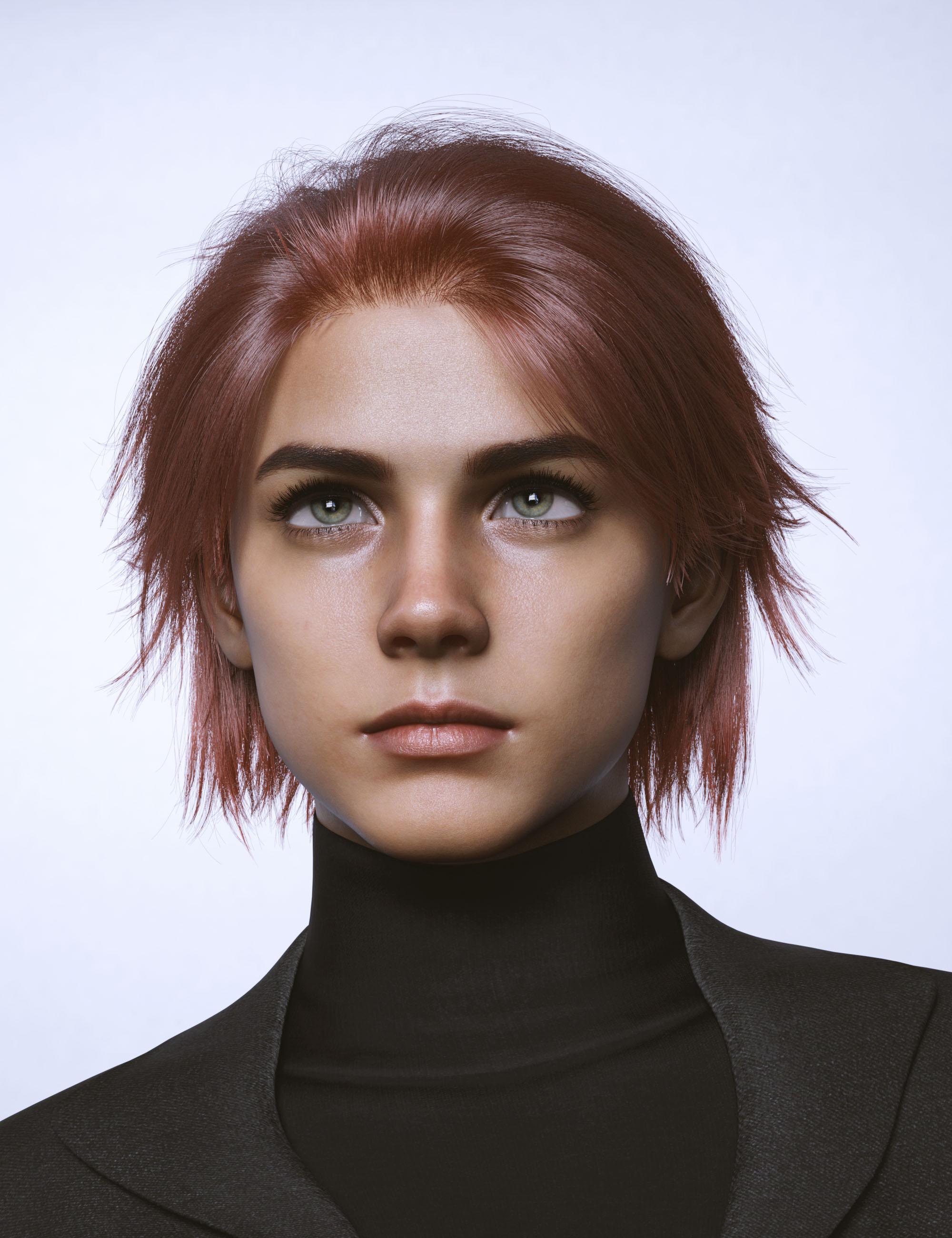 dForce AK Pretty Hair for Genesis 9 | Daz 3D