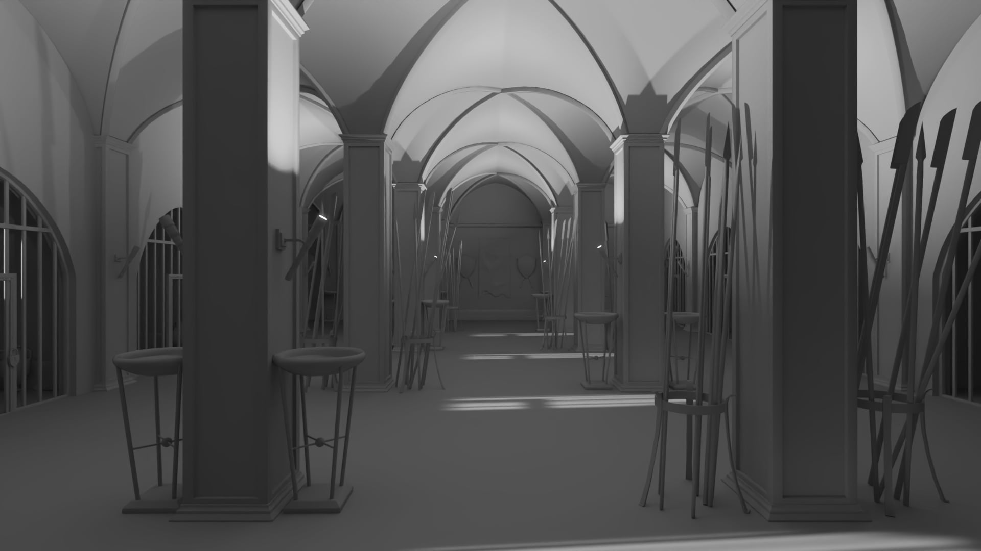 Stone Keep Arsenal Daz 3d