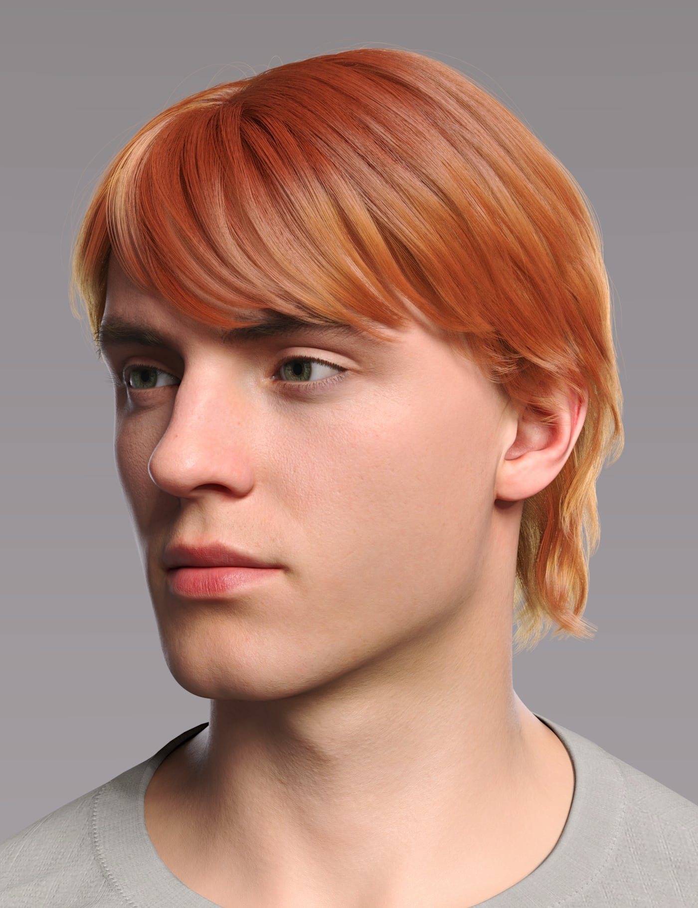 dForce Christian Hair for Genesis 9 | Daz 3D
