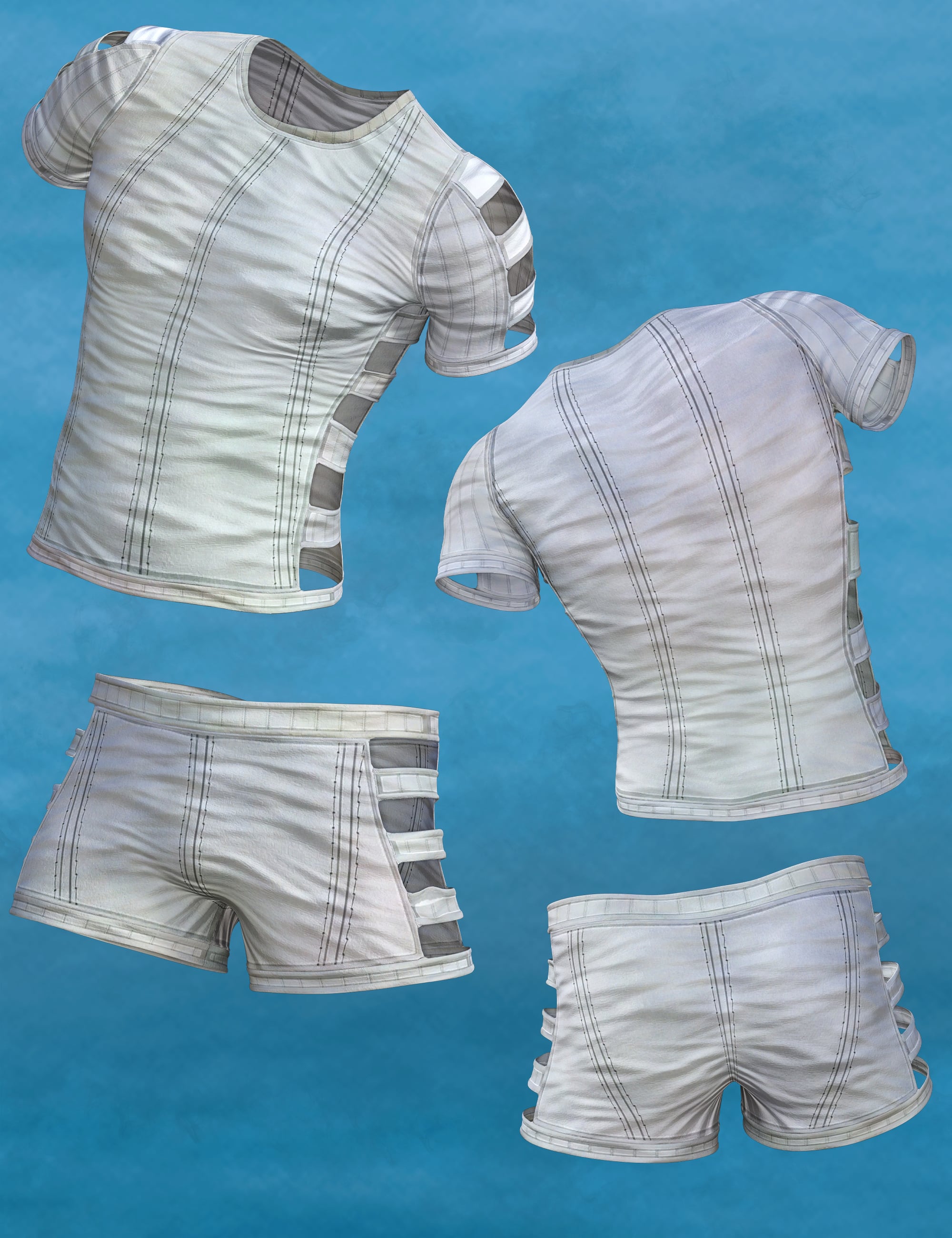 T-Pack HoleZ03 Texture Add-on | Daz 3D