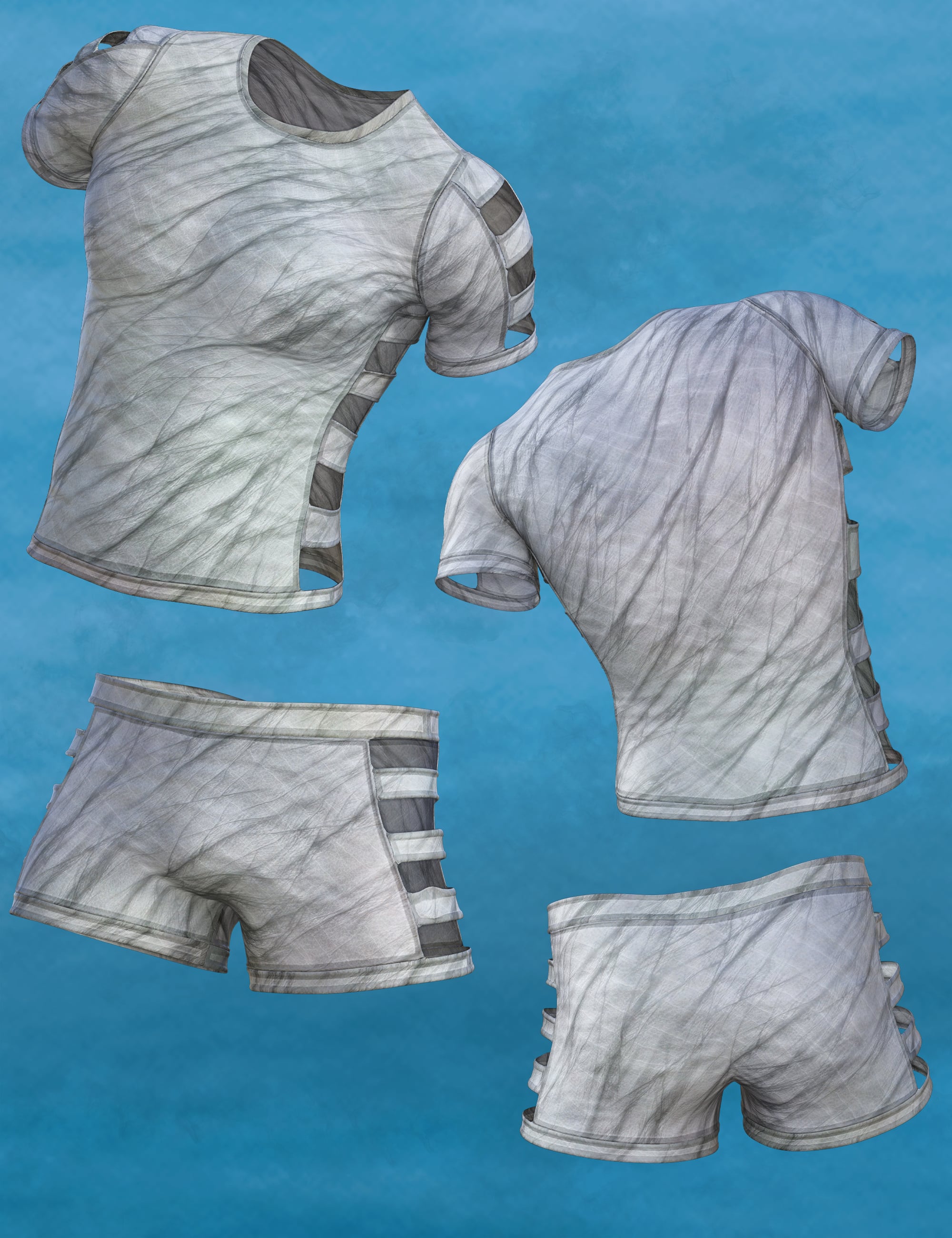 T-Pack HoleZ03 Texture Add-on | Daz 3D