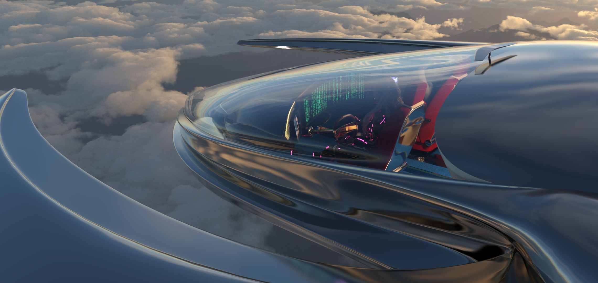 PW Space Ship Stallion | Daz 3D