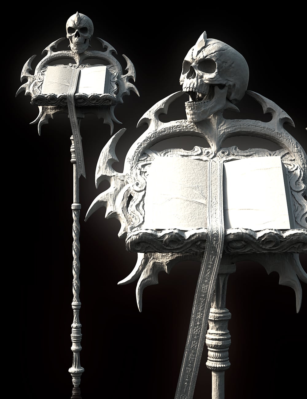 Dark Sovereign HD – A Lich Visage for Genesis 9 | Daz 3D