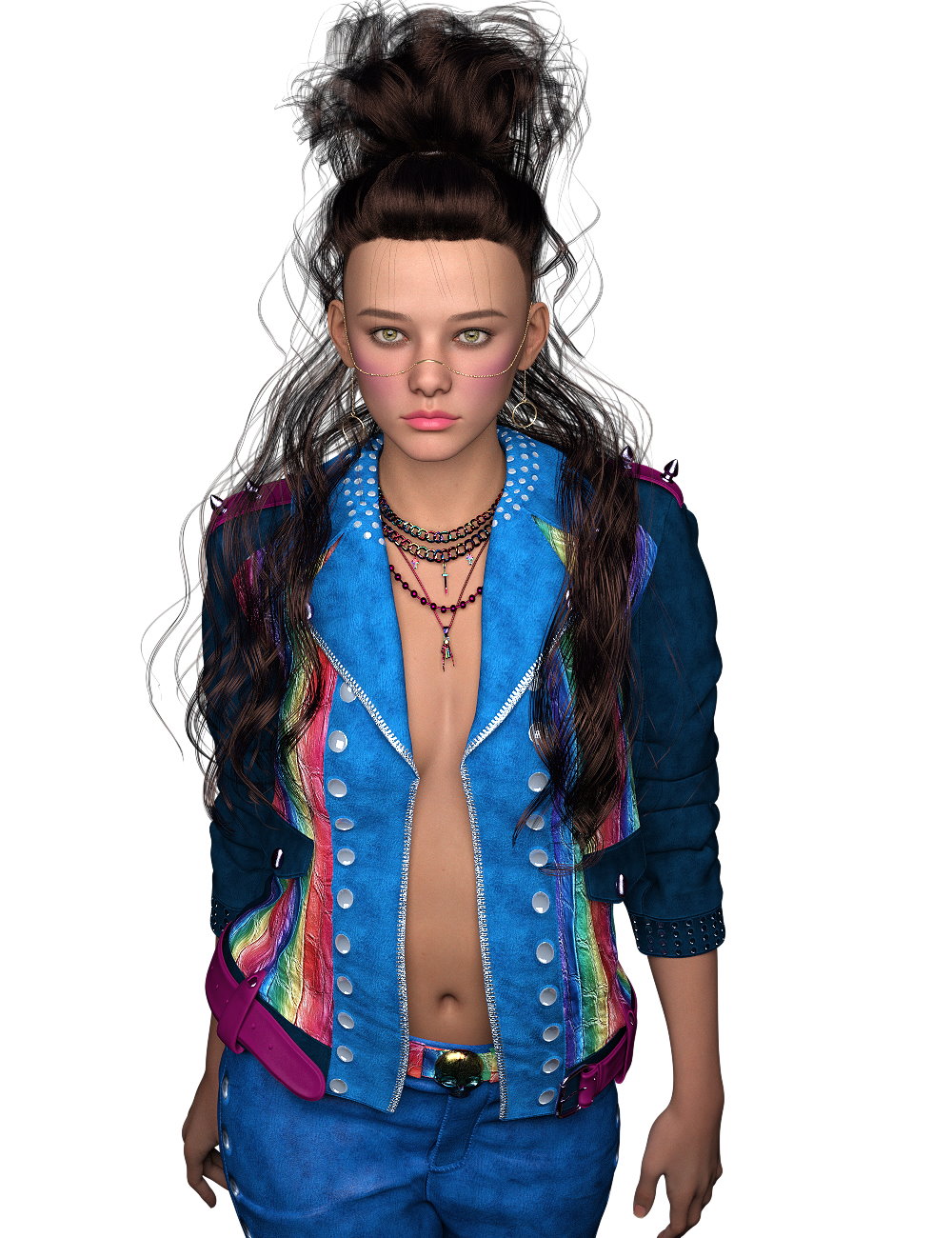 L3D Quick Click Runa Hair | Daz 3D