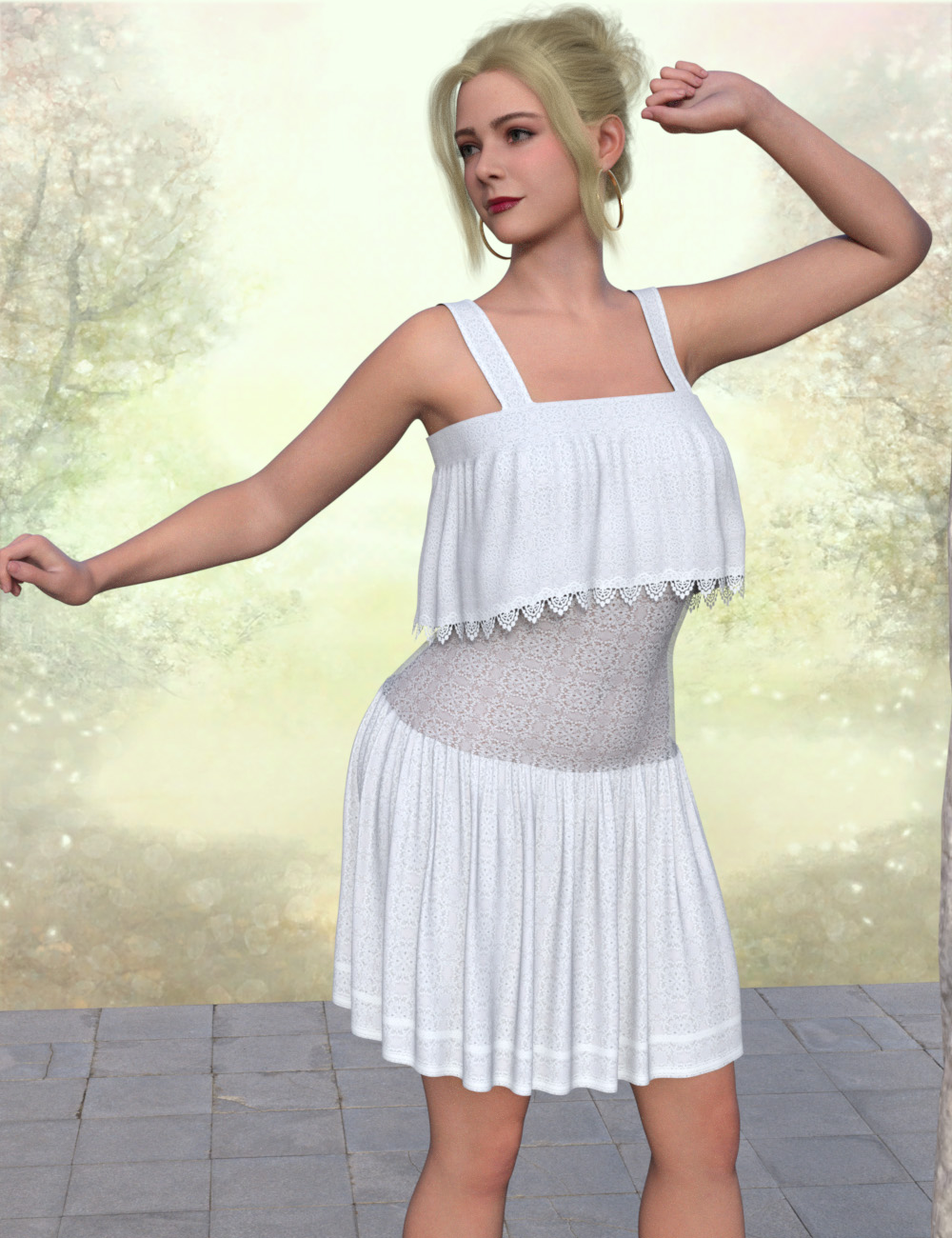 SIC dForce Violet Set for Genesis 9 | Daz 3D