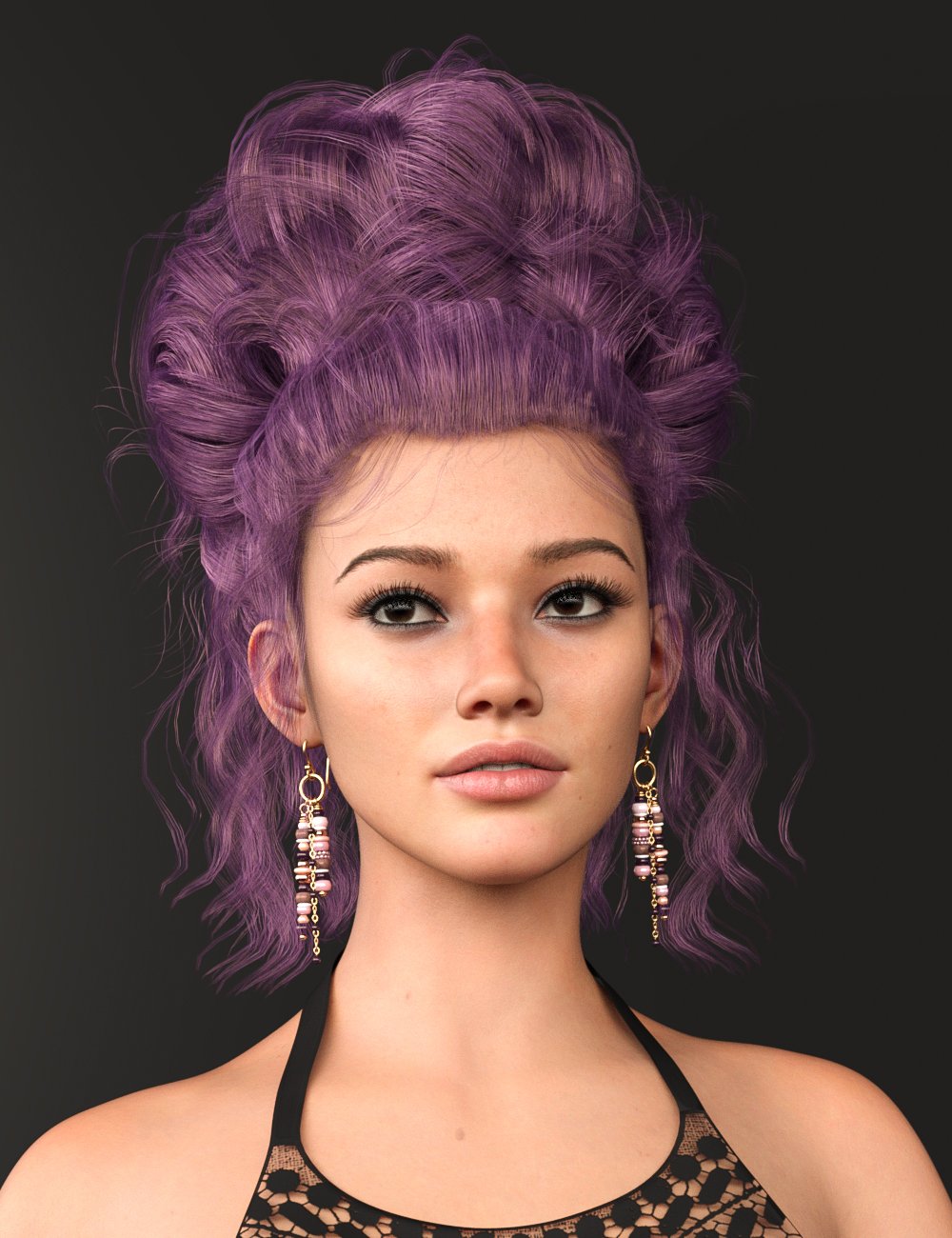 Lesya Hair for Genesis 9 | Daz 3D