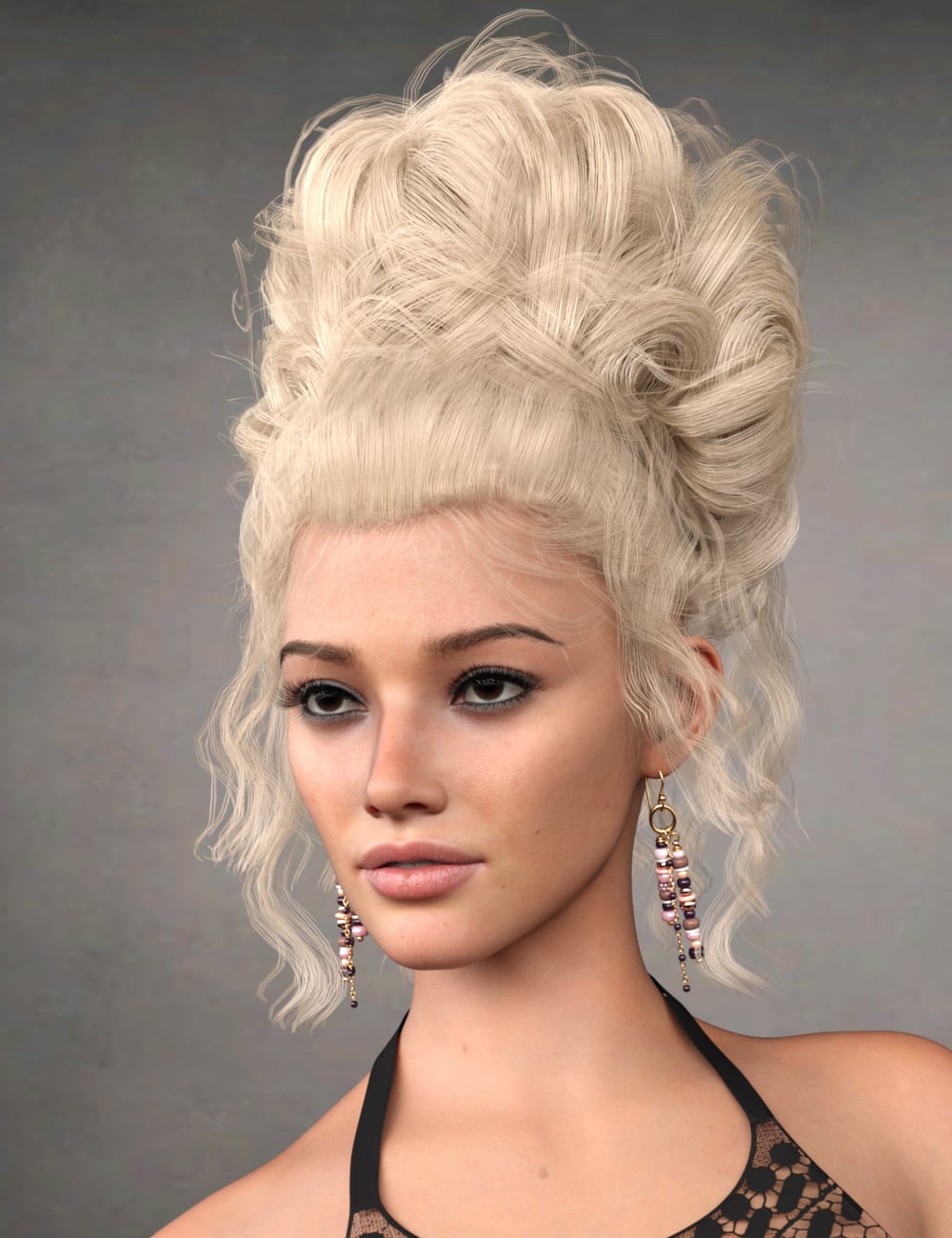 Lesya Hair for Genesis 9 | Daz 3D