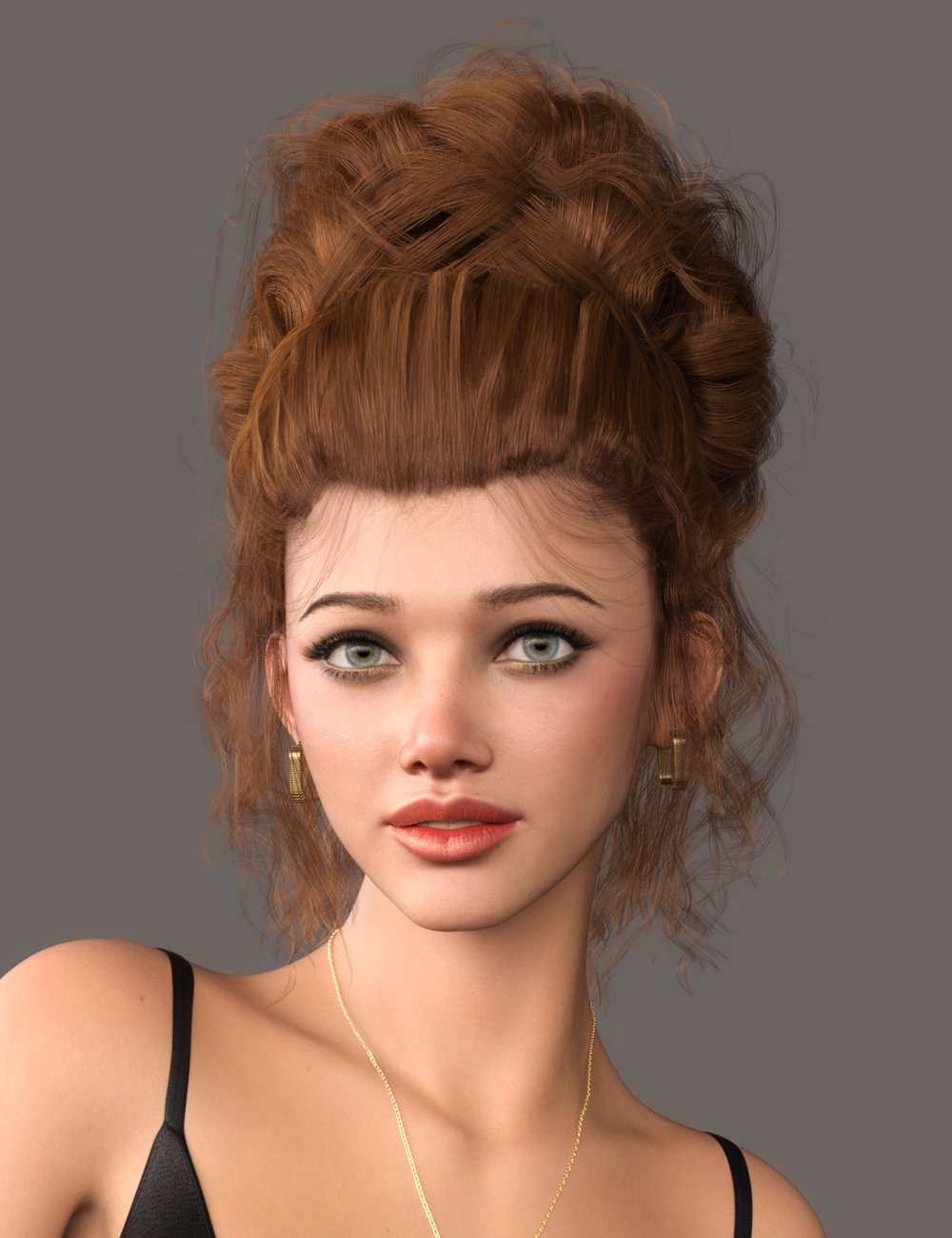 Lesya Hair for Genesis 9 | Daz 3D