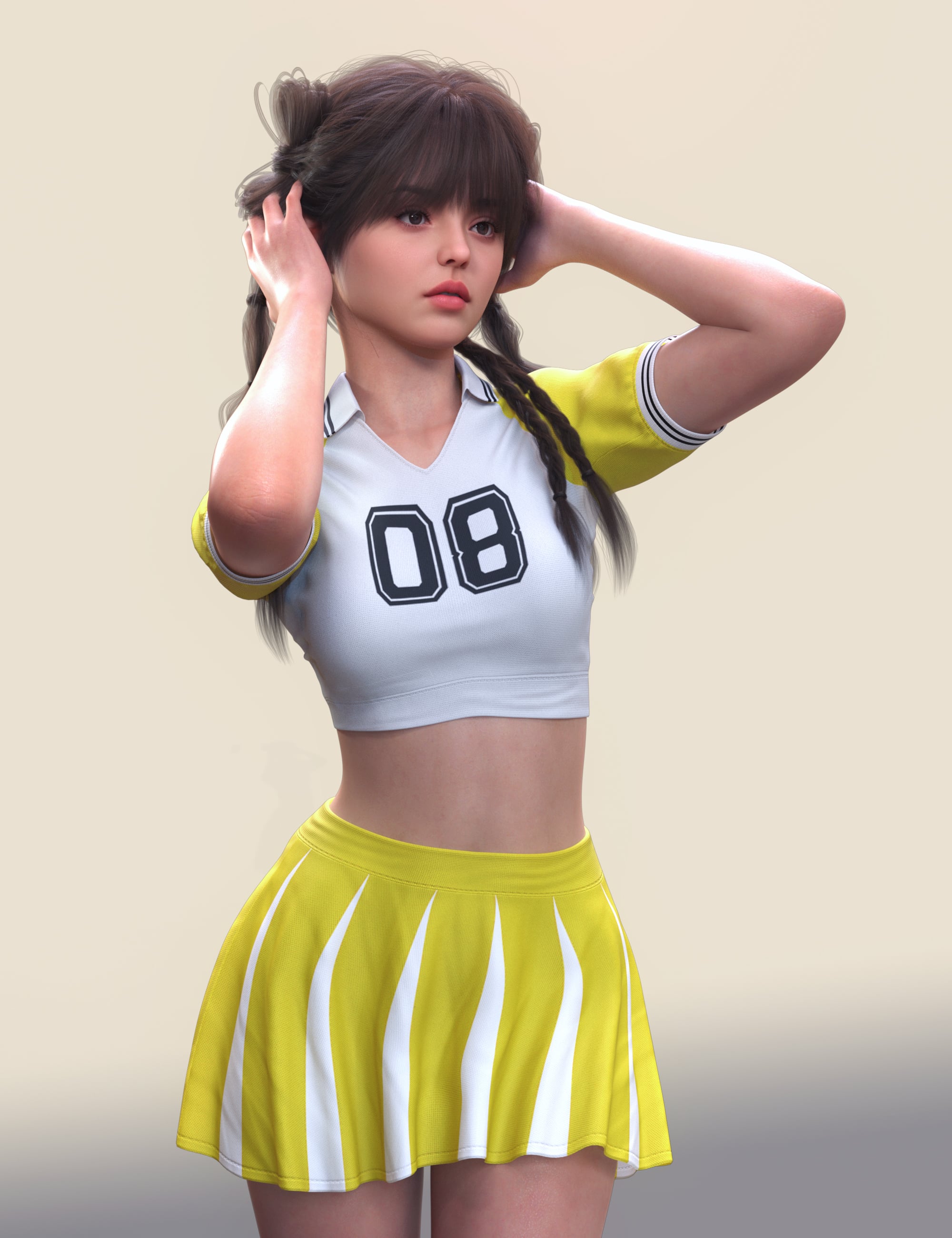 MB Panni Hair for Genesis 9 | Daz 3D
