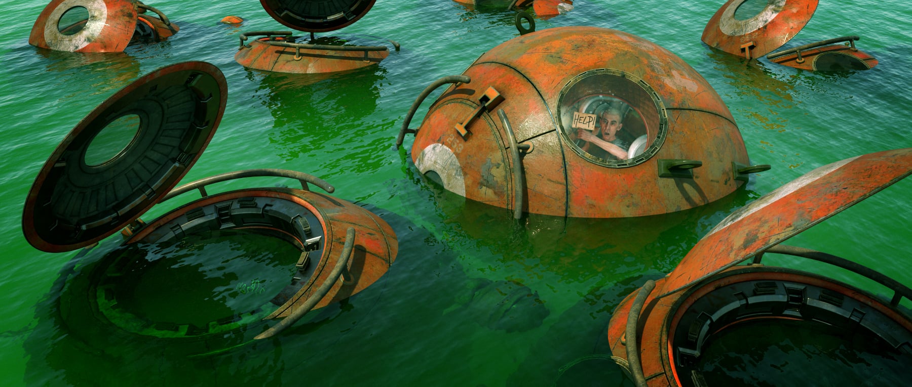 EEP - Emergency Evacuation Pod | Daz 3D