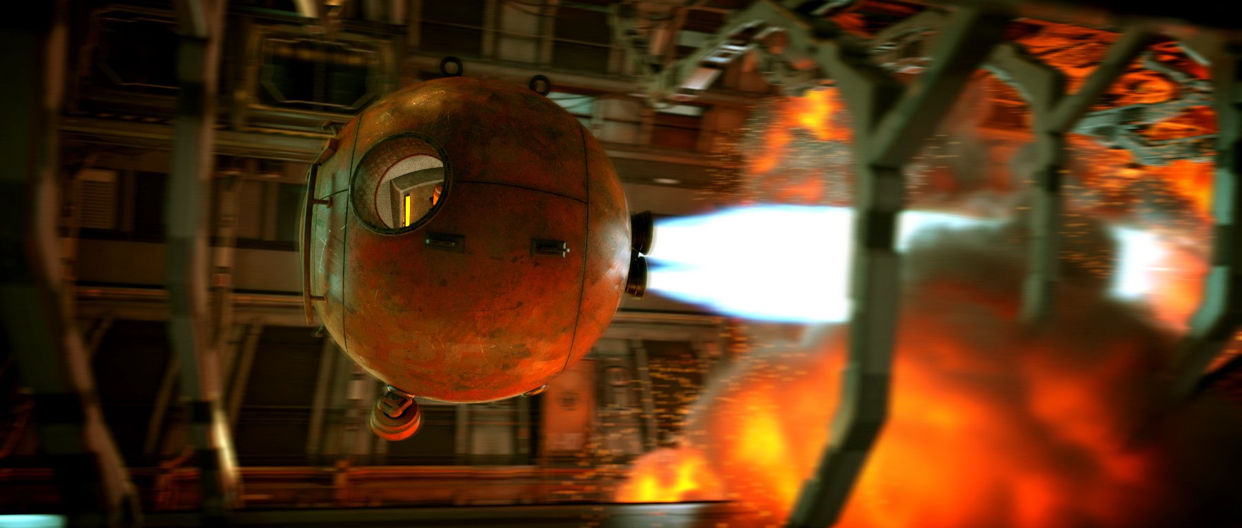 EEP - Emergency Evacuation Pod | Daz 3D