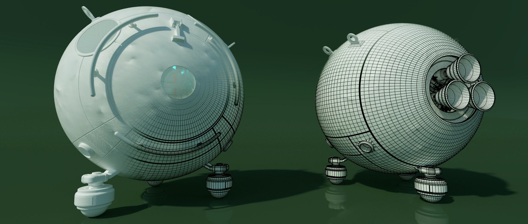 EEP - Emergency Evacuation Pod | Daz 3D