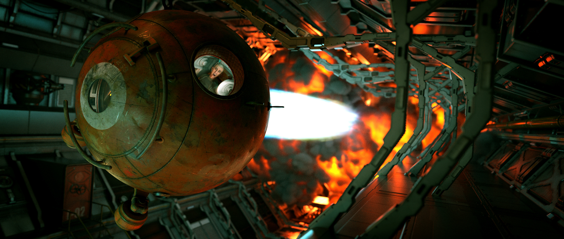 EEP - Emergency Evacuation Pod | Daz 3D