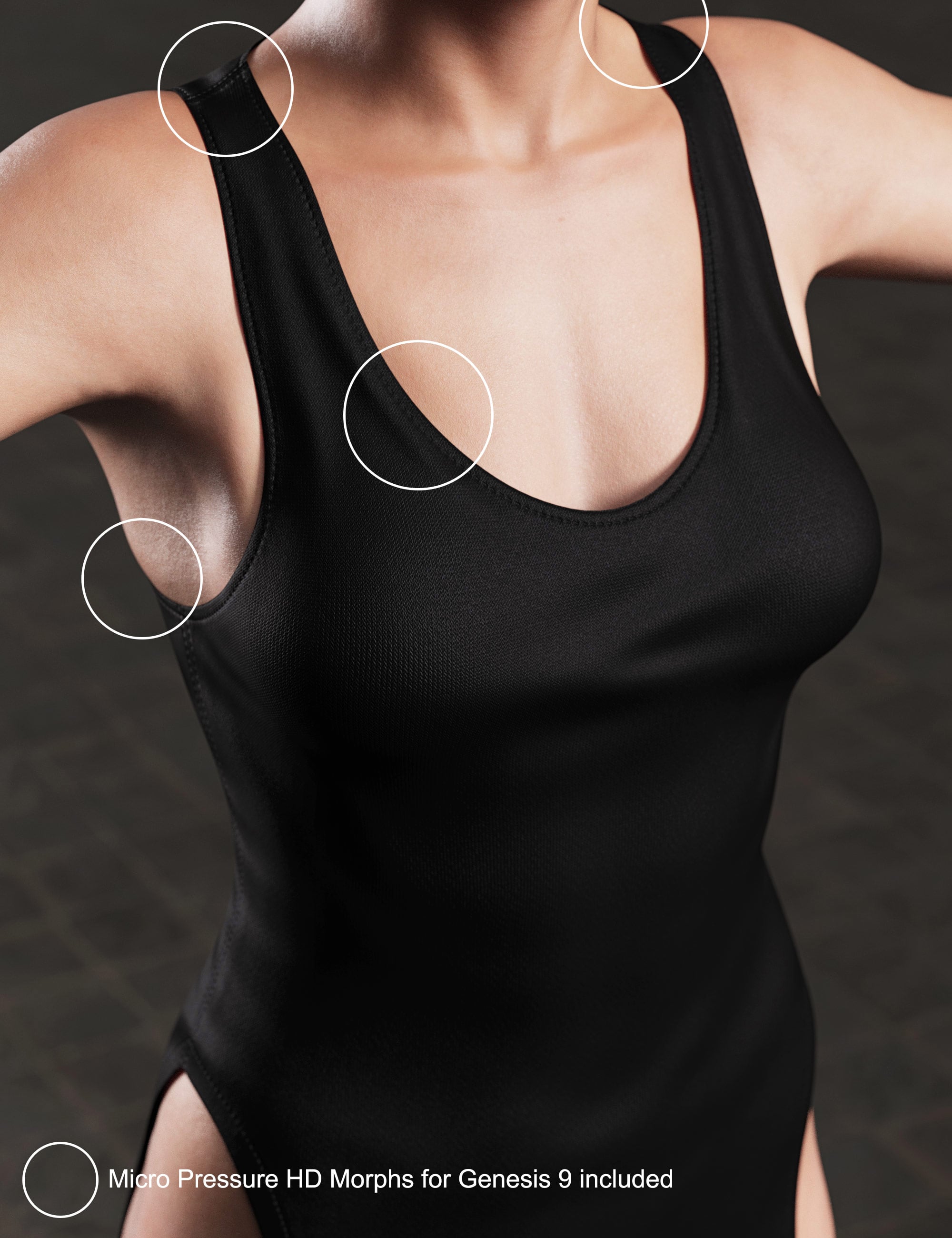 dForce Loin Style Dress for Genesis 9 | Daz 3D