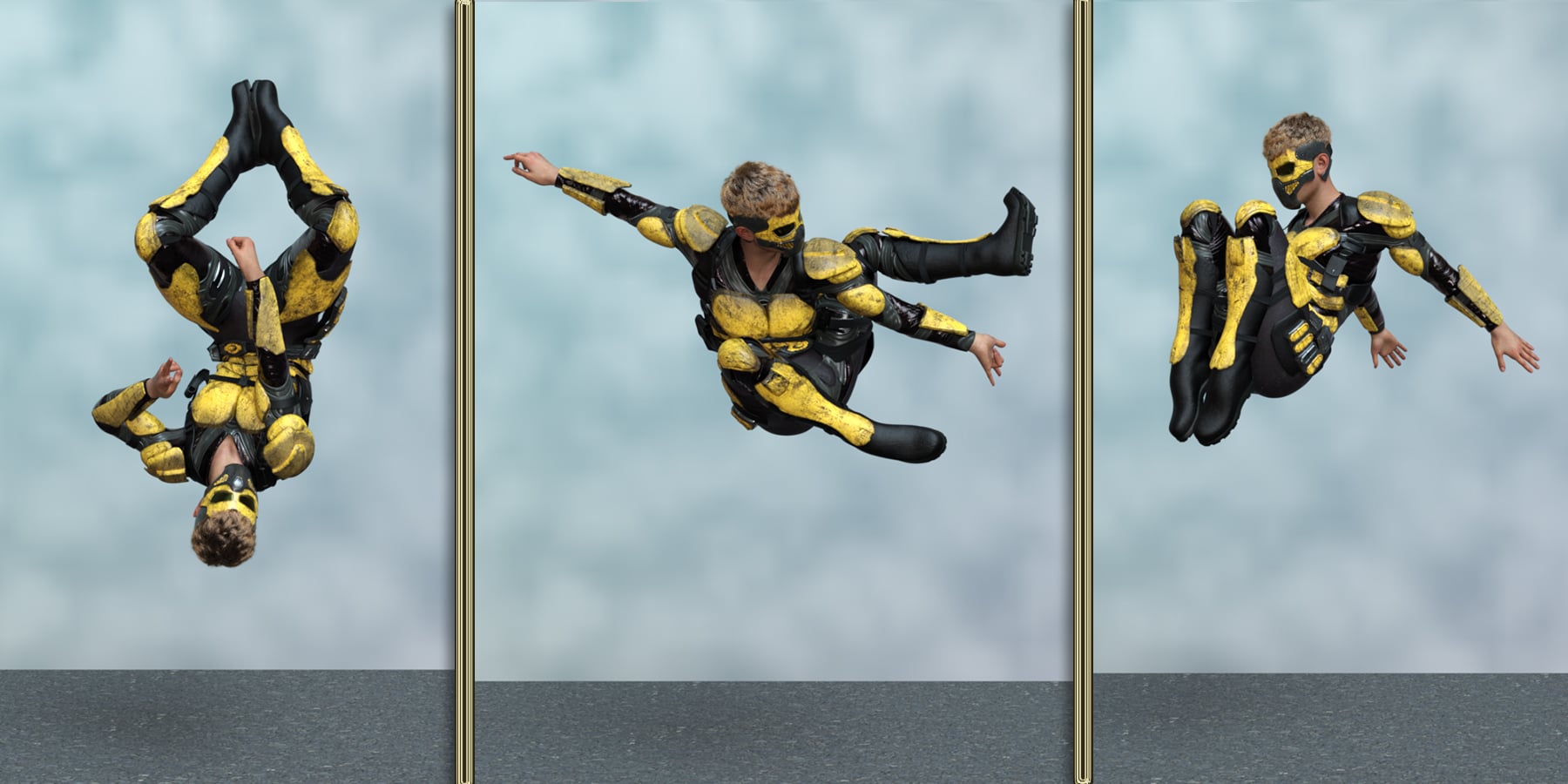 The Climber Poses for Genesis 9 Base | Daz 3D