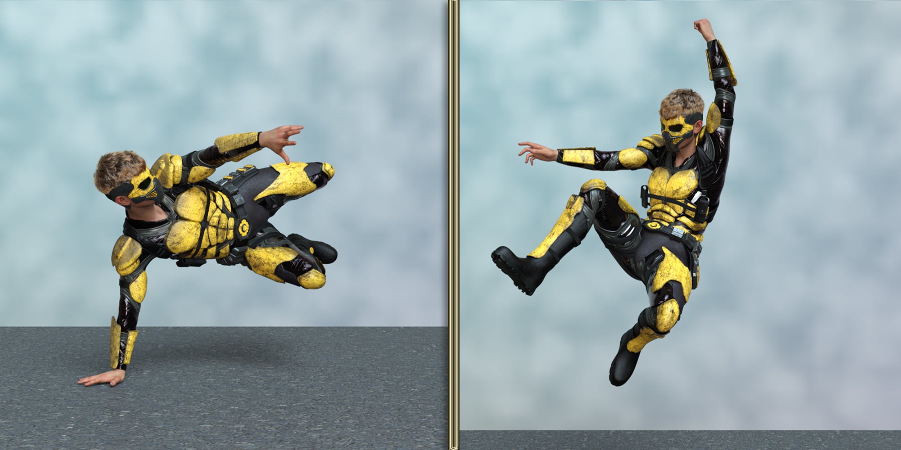 The Climber Poses for Genesis 9 Base | Daz 3D