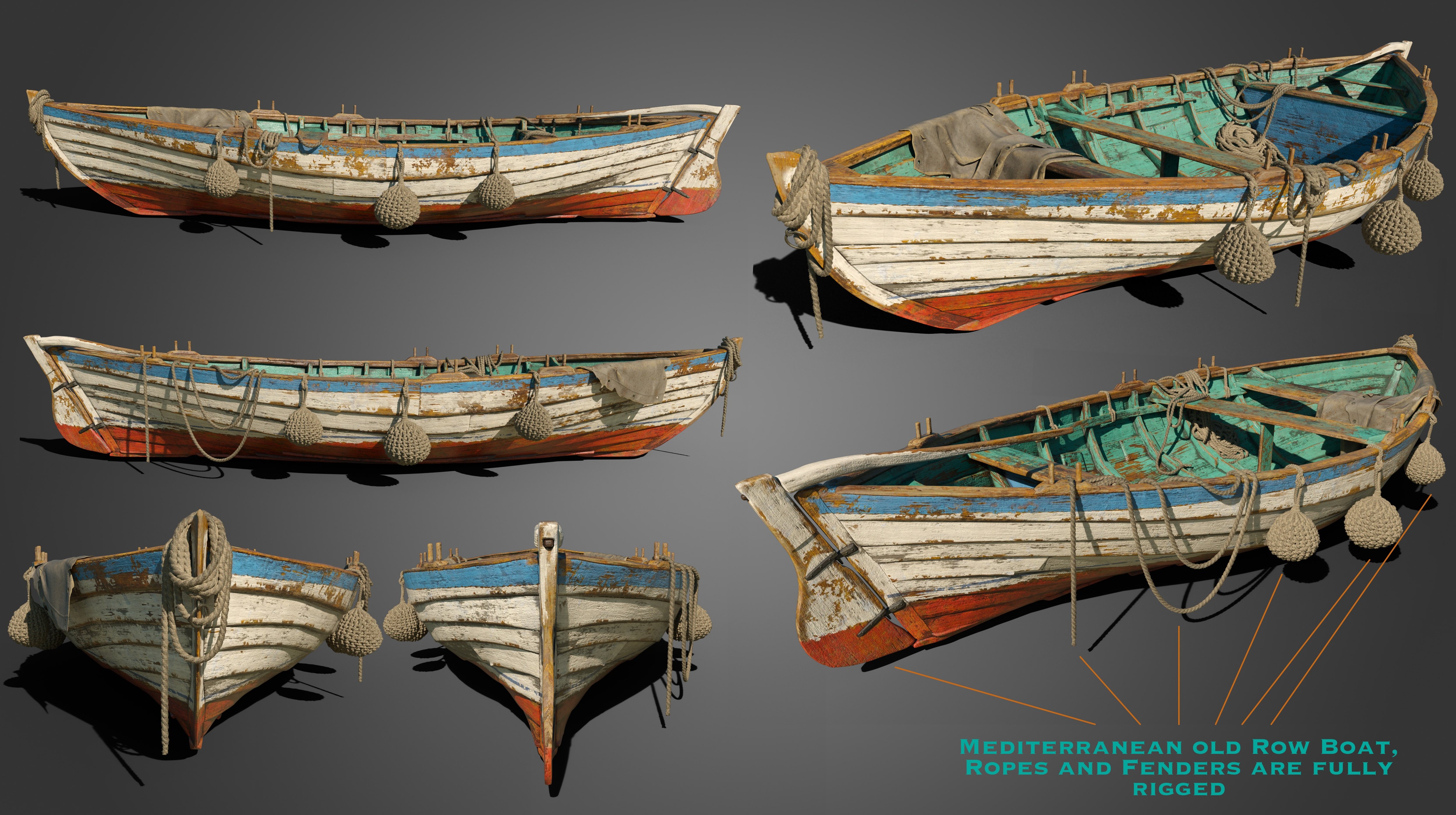 Mediterranean Row Boat and Couple Poses for Genesis 9, 8 and 8.1 Female ...