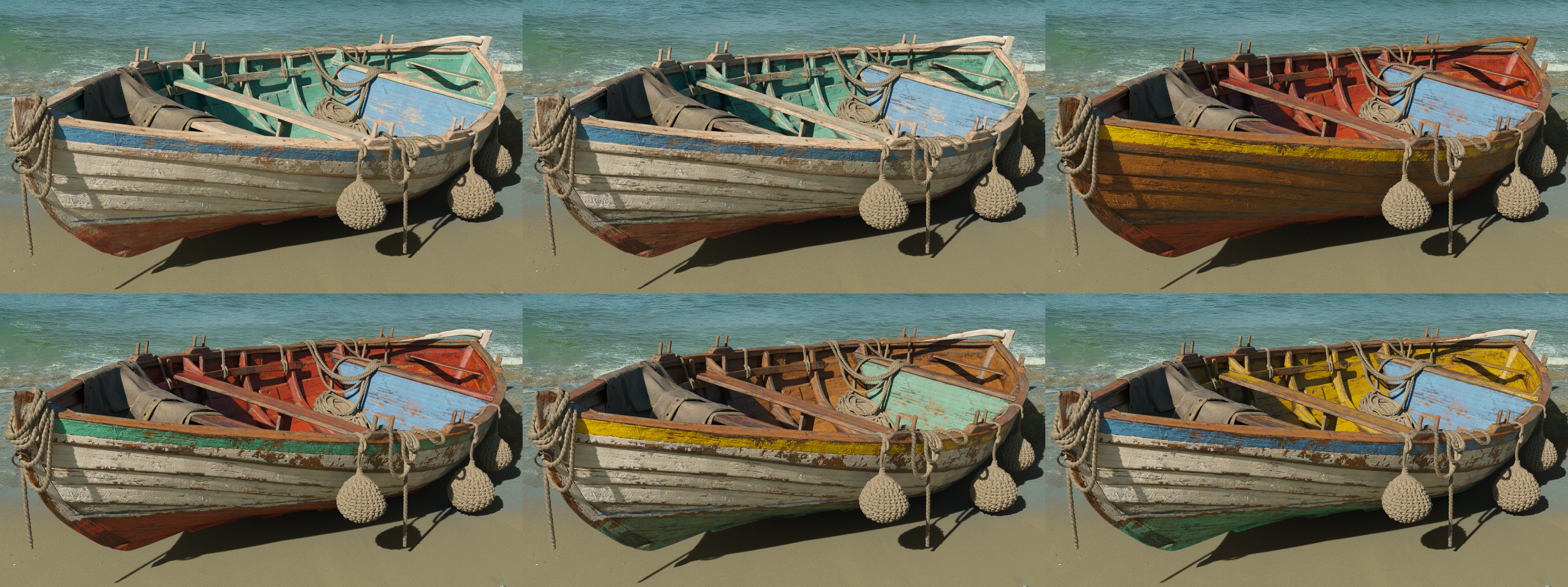 Mediterranean Row Boat and Couple Poses for Genesis 9, 8 and 8.1 Female ...