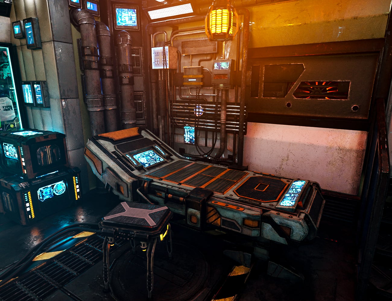 XI Cyber Hackers Room | Daz 3D