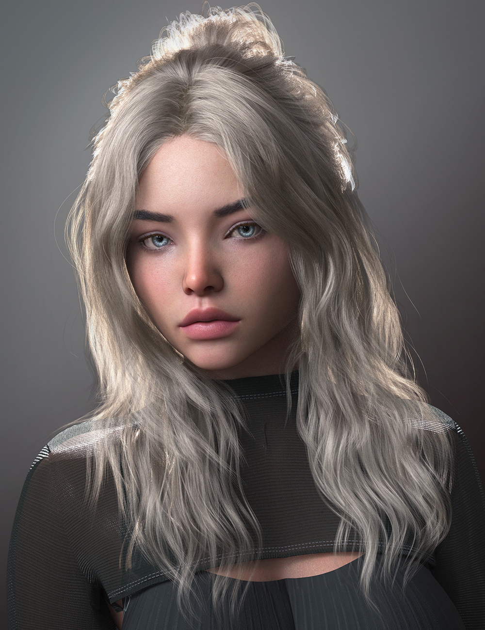 MB Reann Hair for Genesis 9 | Daz 3D