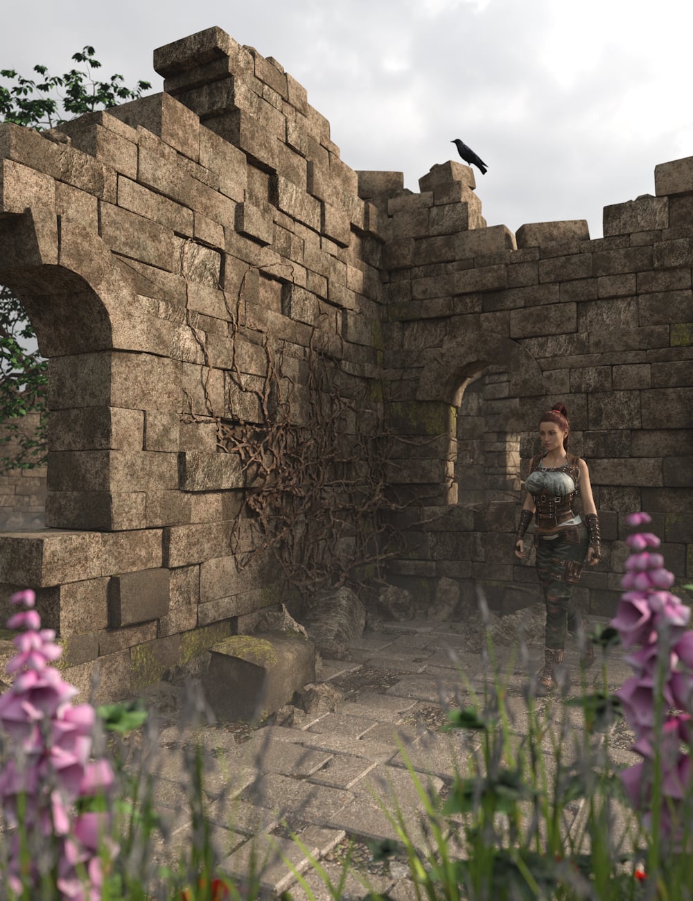 Medieval Ruins 1 | Daz 3D