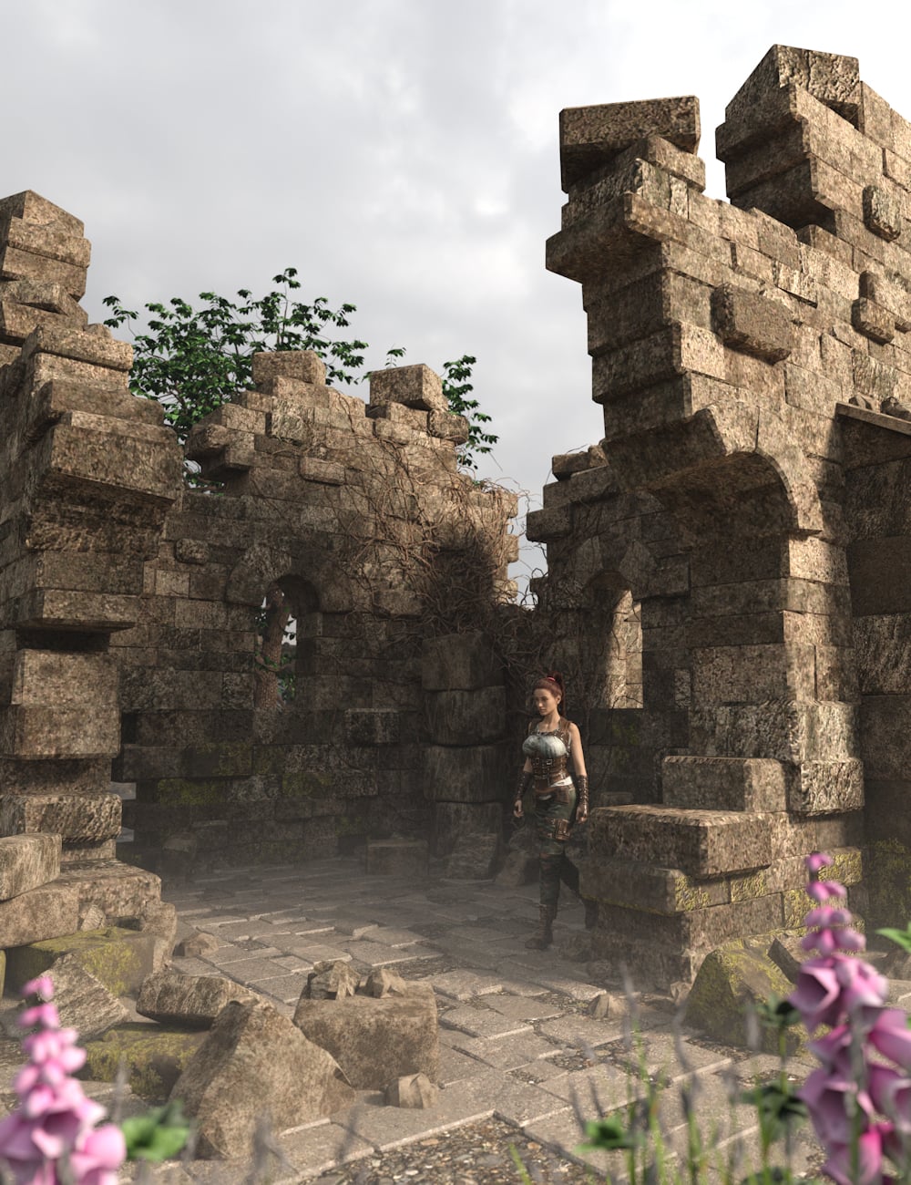 Medieval Ruins 1 | Daz 3D