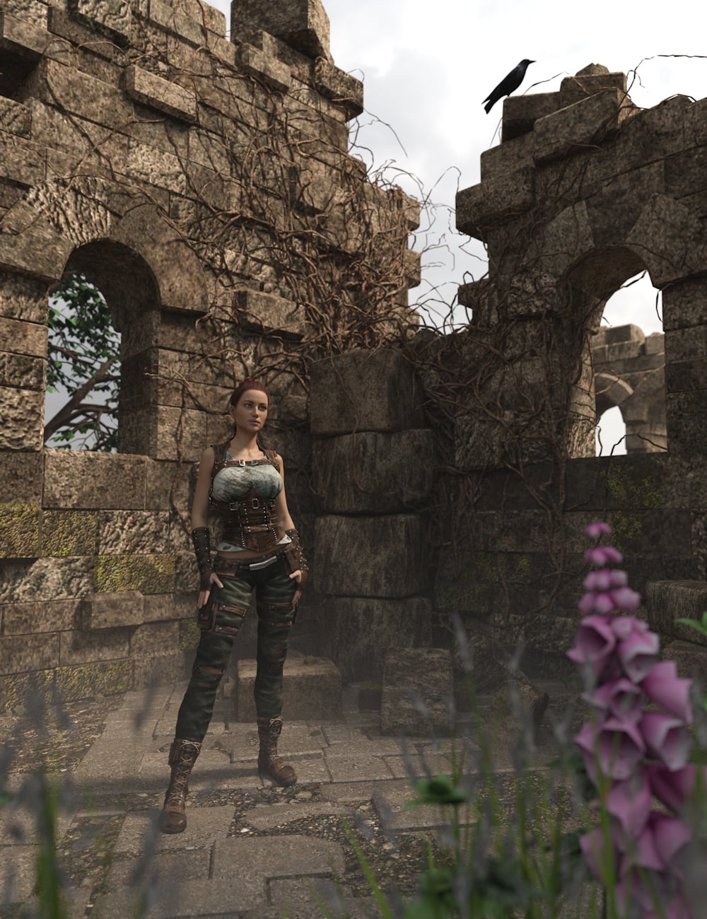 Medieval Ruins 1 | Daz 3D